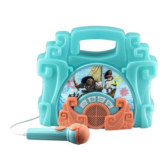 Disney Princess Moana Sing Along Karaoke Boombox, Children's Music ...