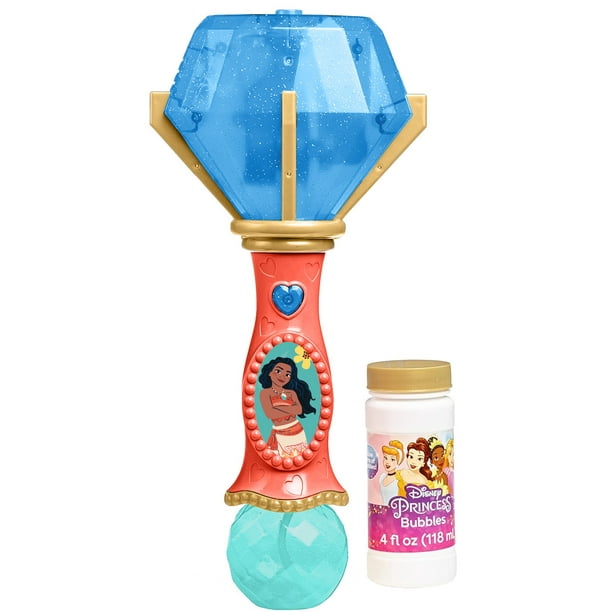 Disney Princess Moana Lights & Sound Bubble Wand - Walmart Business ...