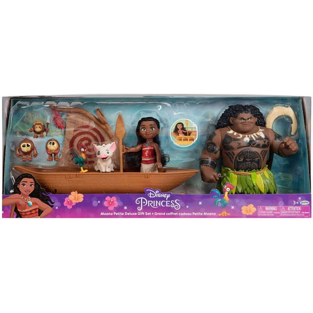 Disney Princess Adventure Storytelling Moana & Maui Deluxe Gift Set ...