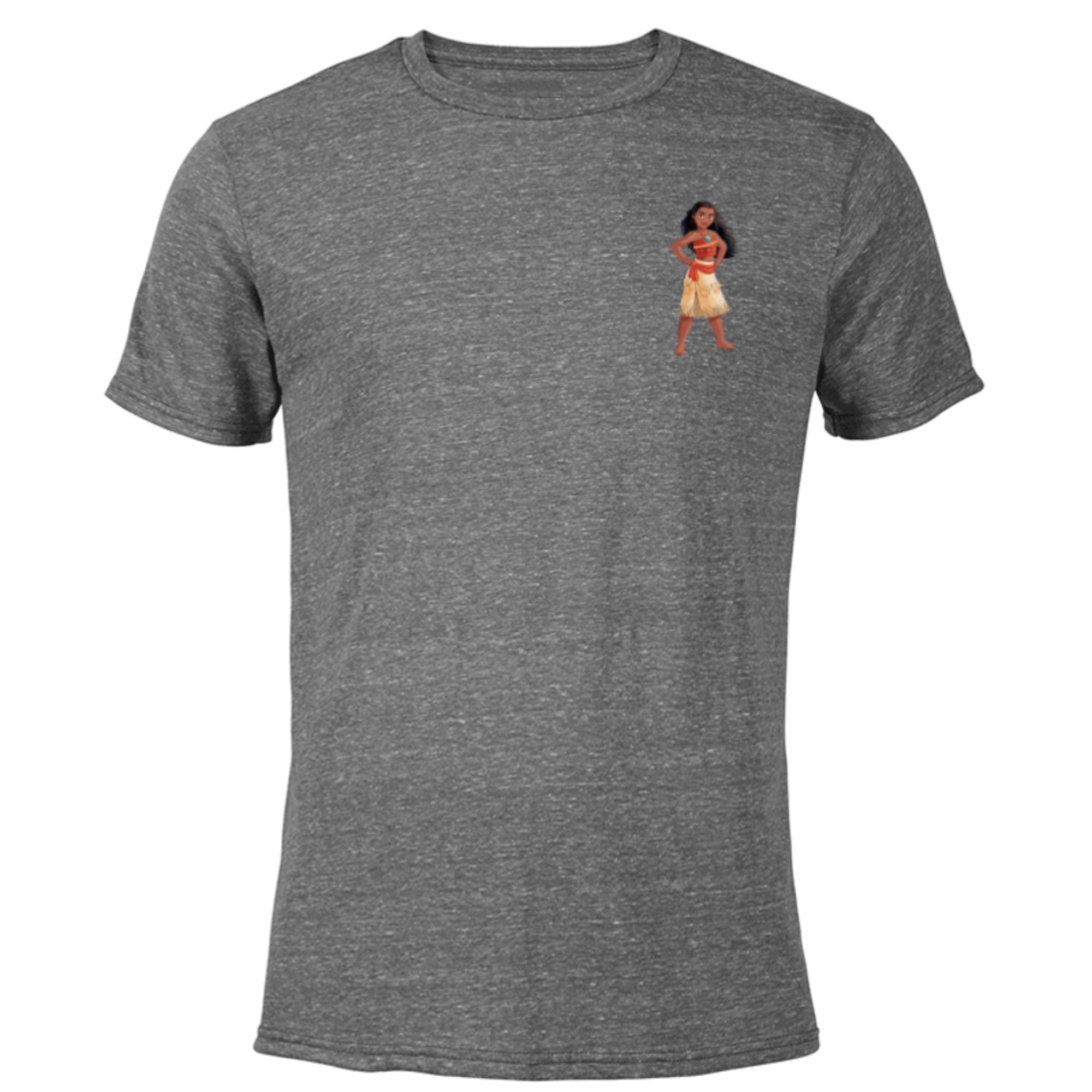 Disney Princess Moana Small Print - Short Sleeve Blended T-Shirt for ...