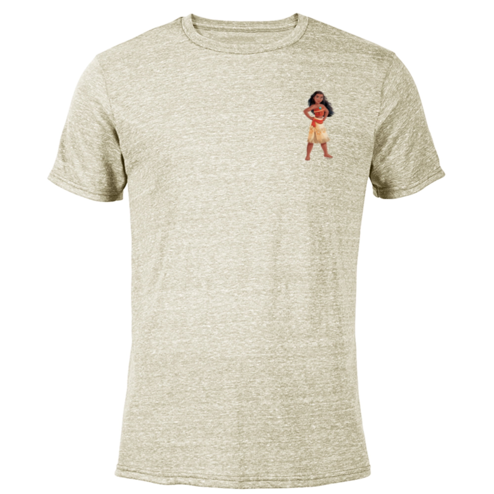 Disney Princess Moana Small Print - Short Sleeve Blended T-Shirt for ...