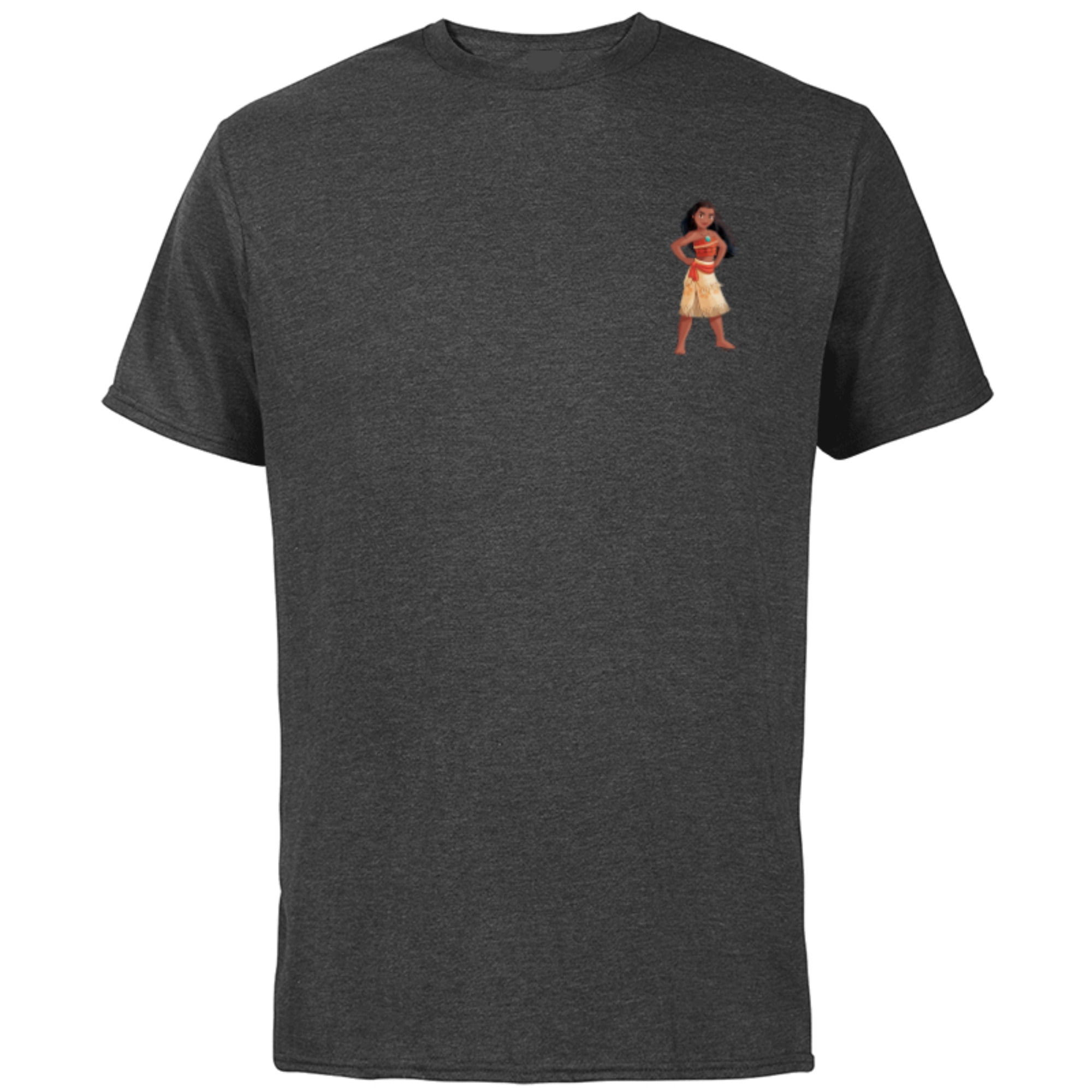 Disney Princess Moana Small Print - Short Sleeve Cotton T-Shirt for ...