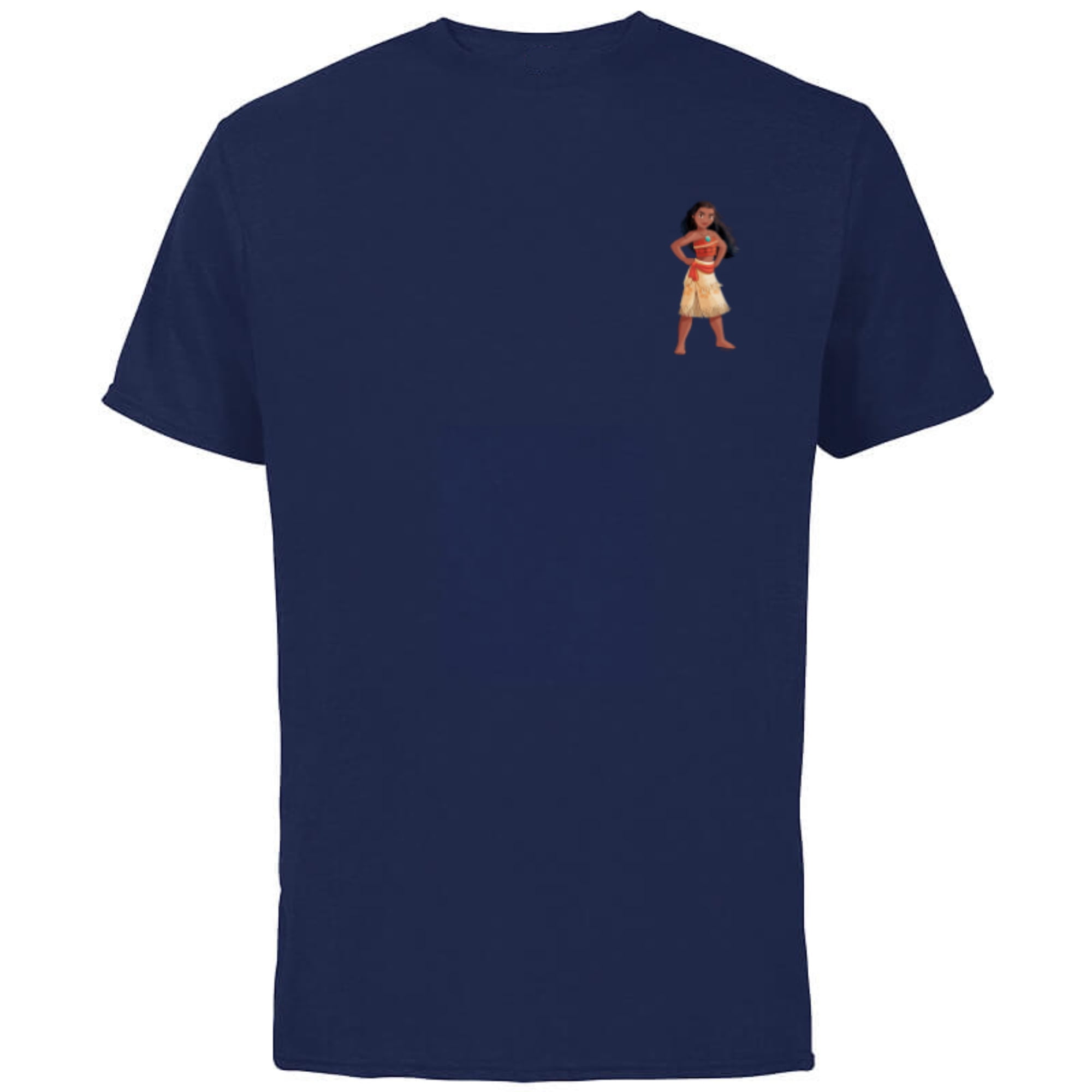 Disney Princess Moana Small Print - Short Sleeve Cotton T-Shirt for ...