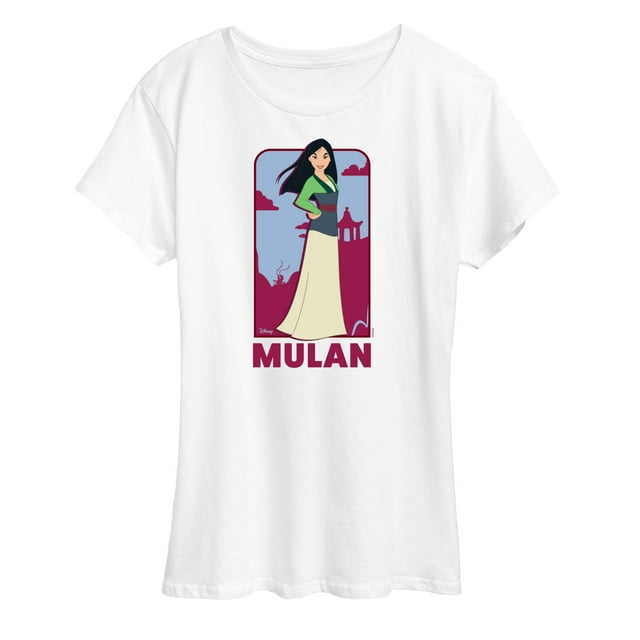Disney Princess - Mulan Full Body Portrait - Women's Short Sleeve ...