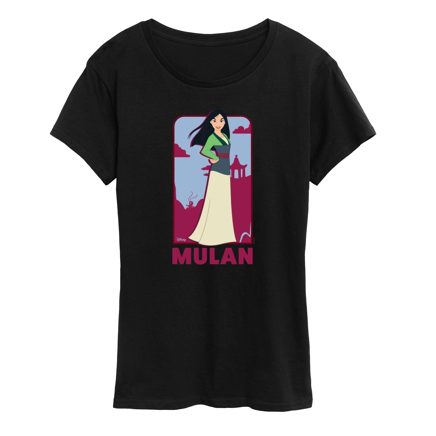 Disney Princess - Mulan Full Body Portrait - Women's Short Sleeve ...