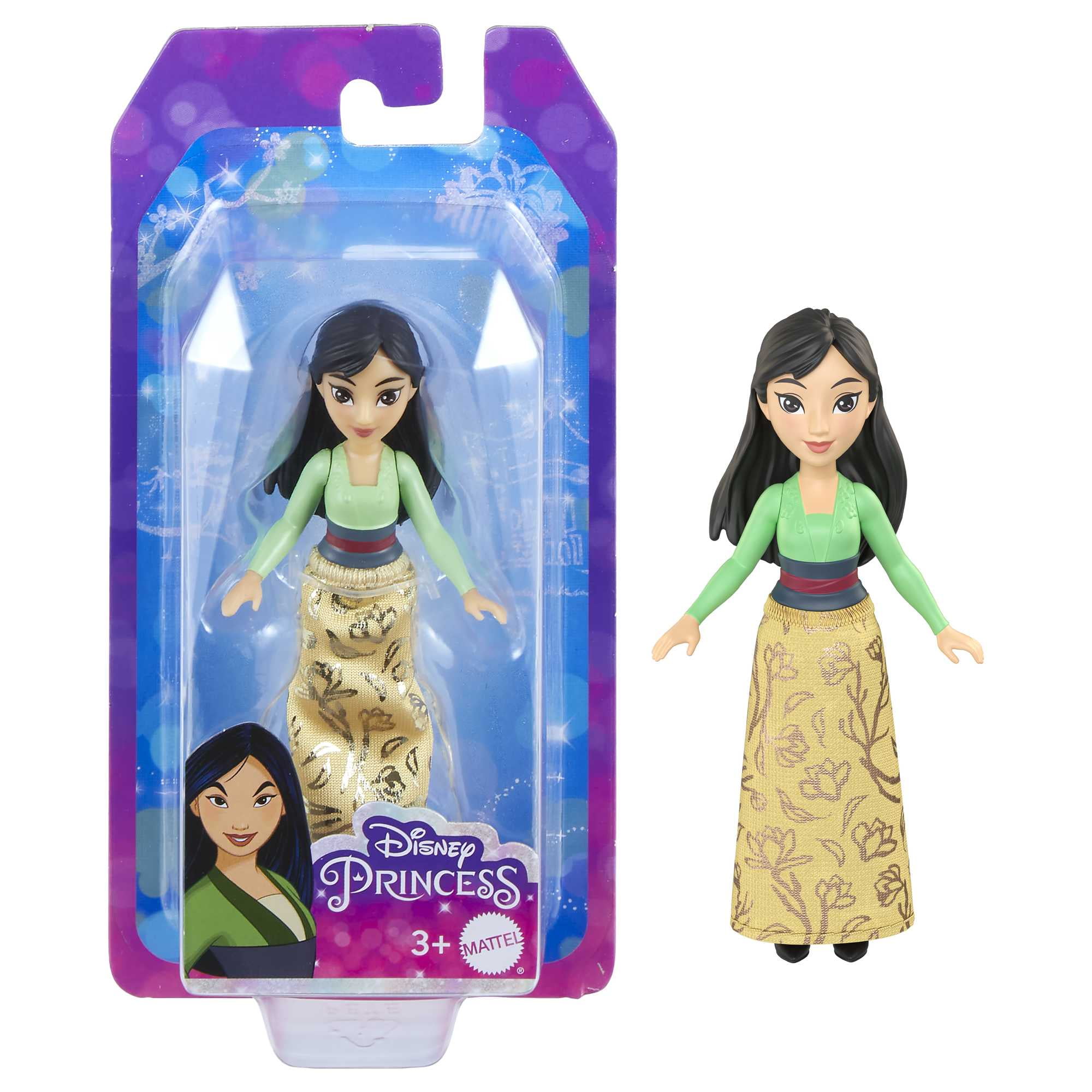 Disney Princess Mulan Small Doll, Collectible Disney Toy Inspired by ...
