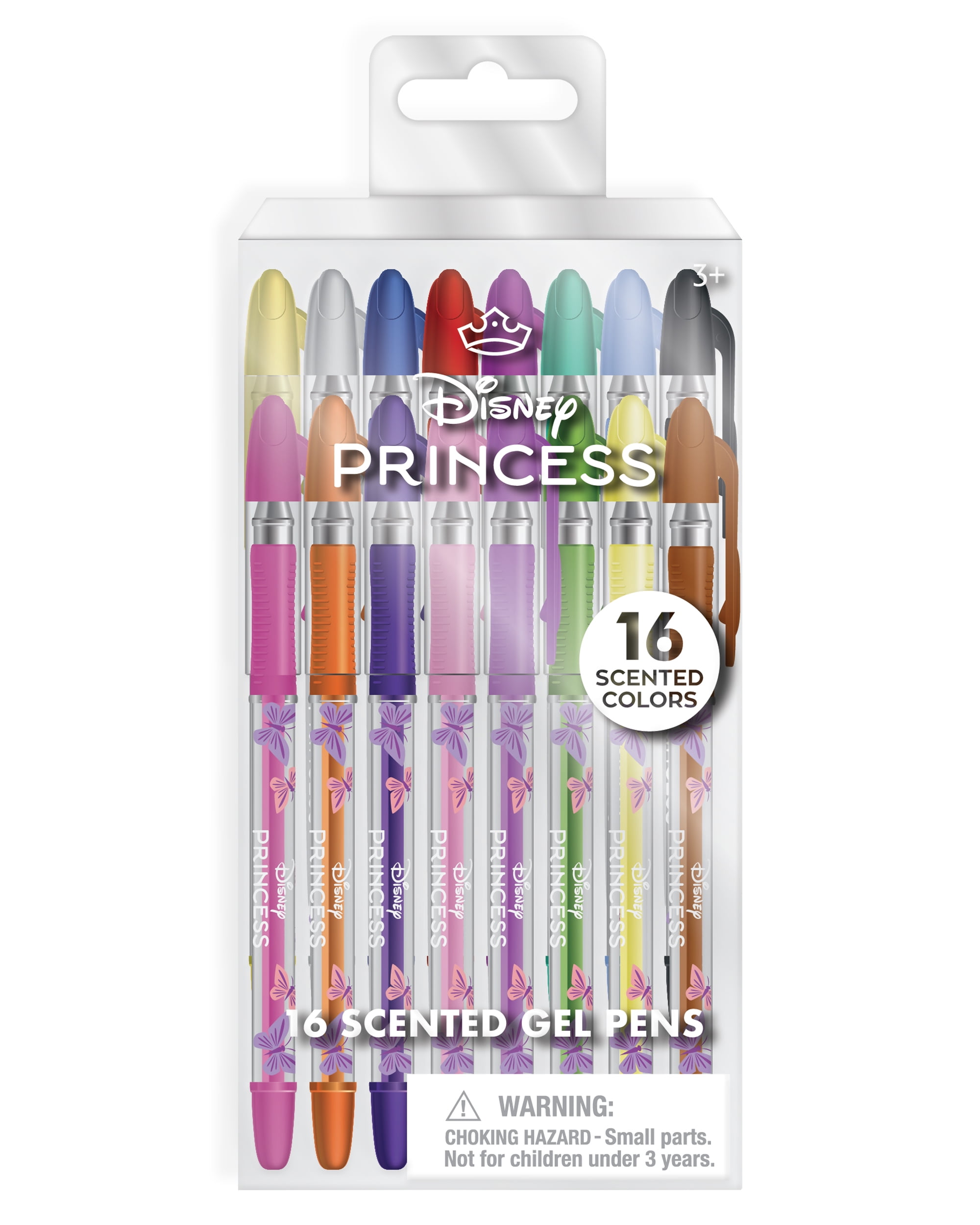 Disney Princess Multi-Color Scented Gel Pens, 16 Count - Walmart.com