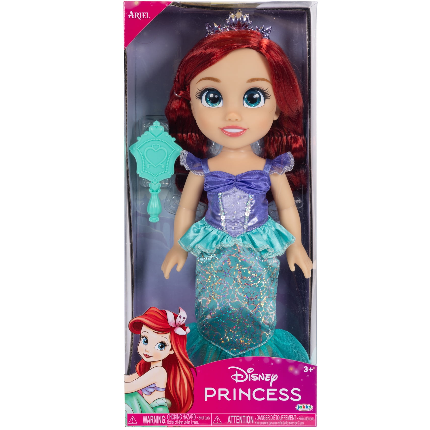 Free Shipping! Disney Princess My Friend Ariel Doll 14 Inch Tall with ...