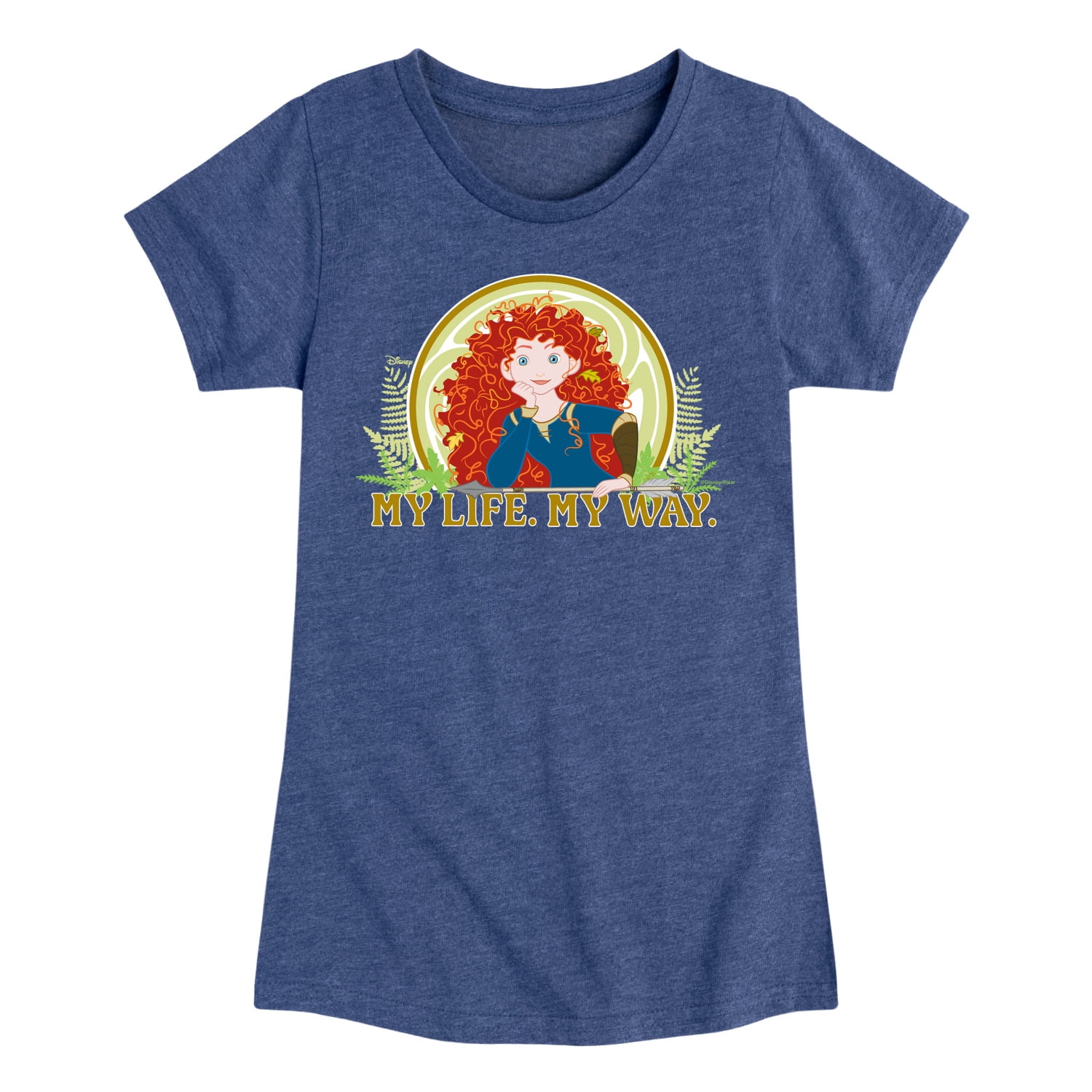 Disney Princess - My Life My Way - Toddler & Youth Girls Short Sleeve ...