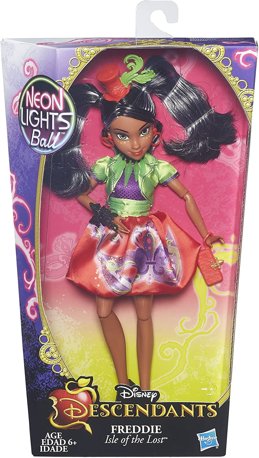 Disney Princess Neon Lights Freddie Poseable Dolls Multicolor, 1 Pounds ...