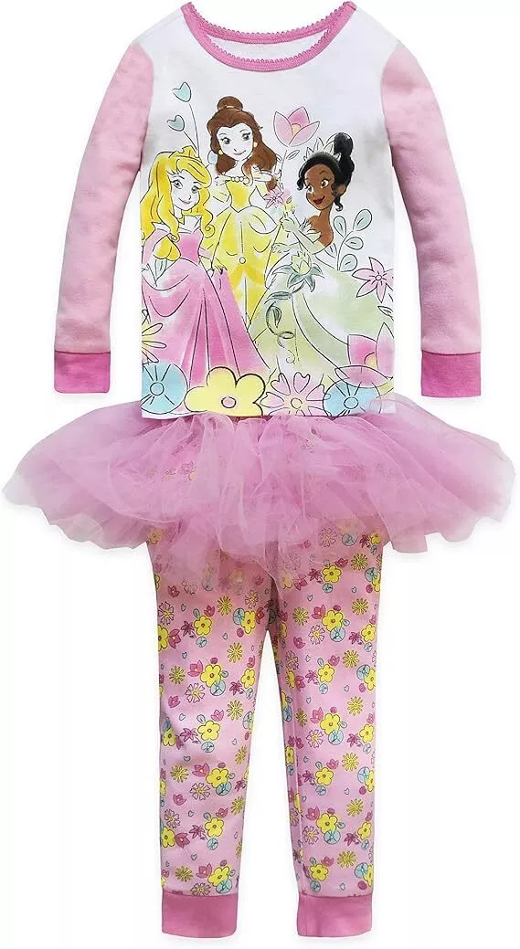 Disney Princess PJ PALS and Tutu Set for Girls, Size 6 - Walmart.com
