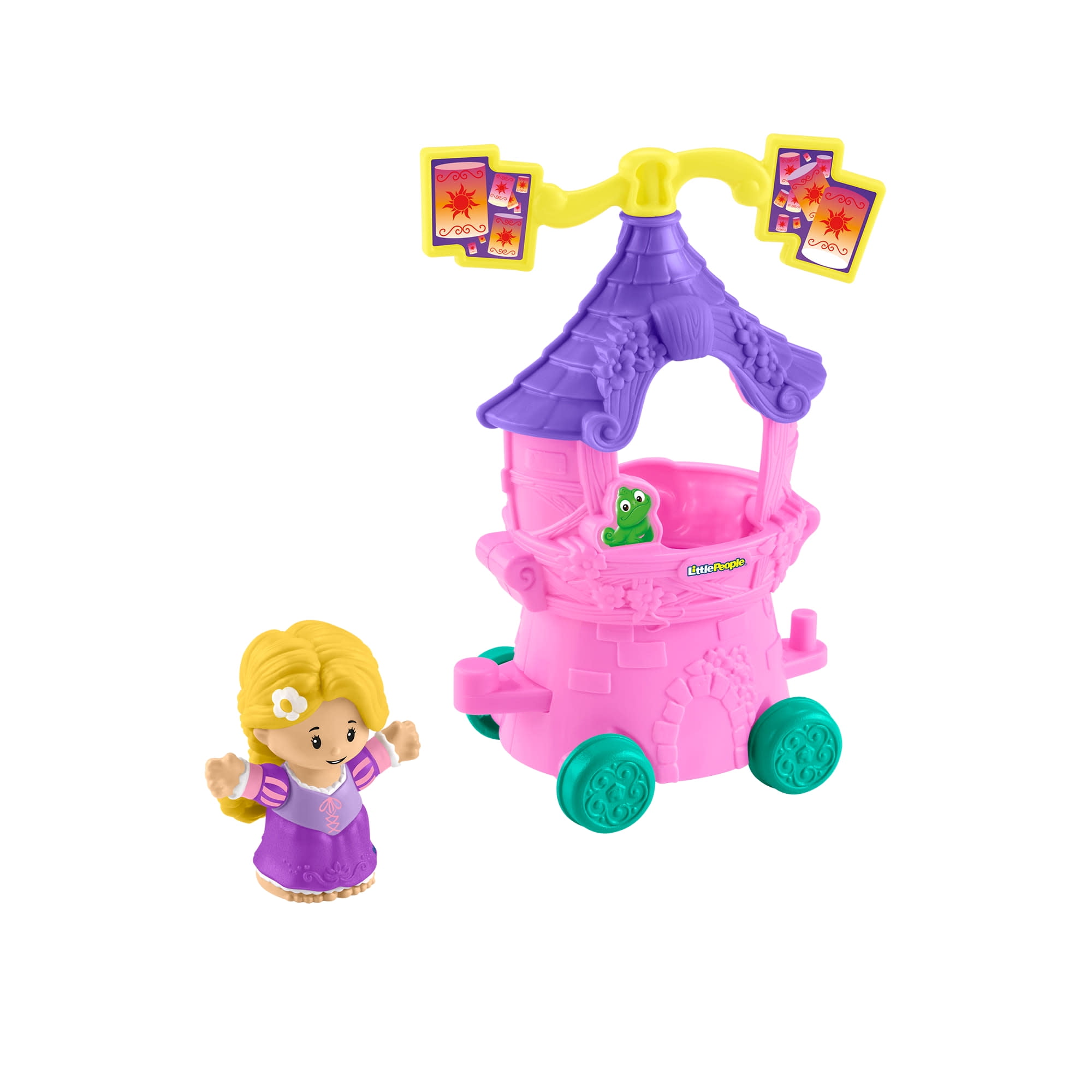 Disney Princess Parade Float Toys, Little People Vehicle Collection for ...