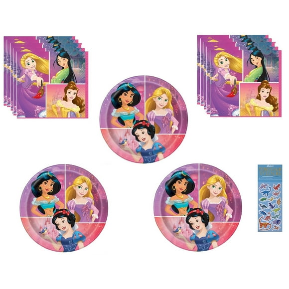 Disney Princess Party Tableware in Disney Princess Party Supplies ...