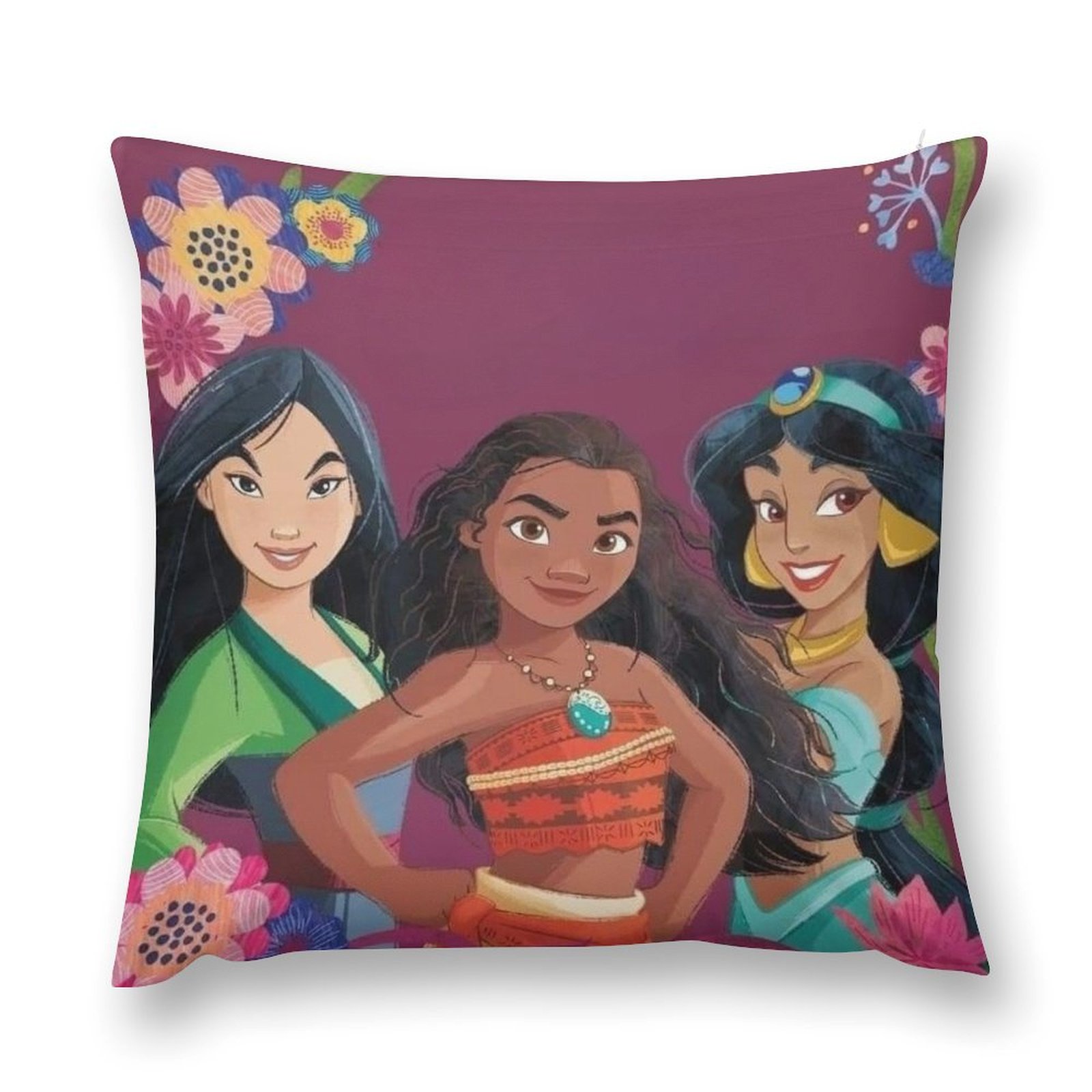 Disney Princess Pillowcase Cartoon Anime for Living Room Bedroom Office ...