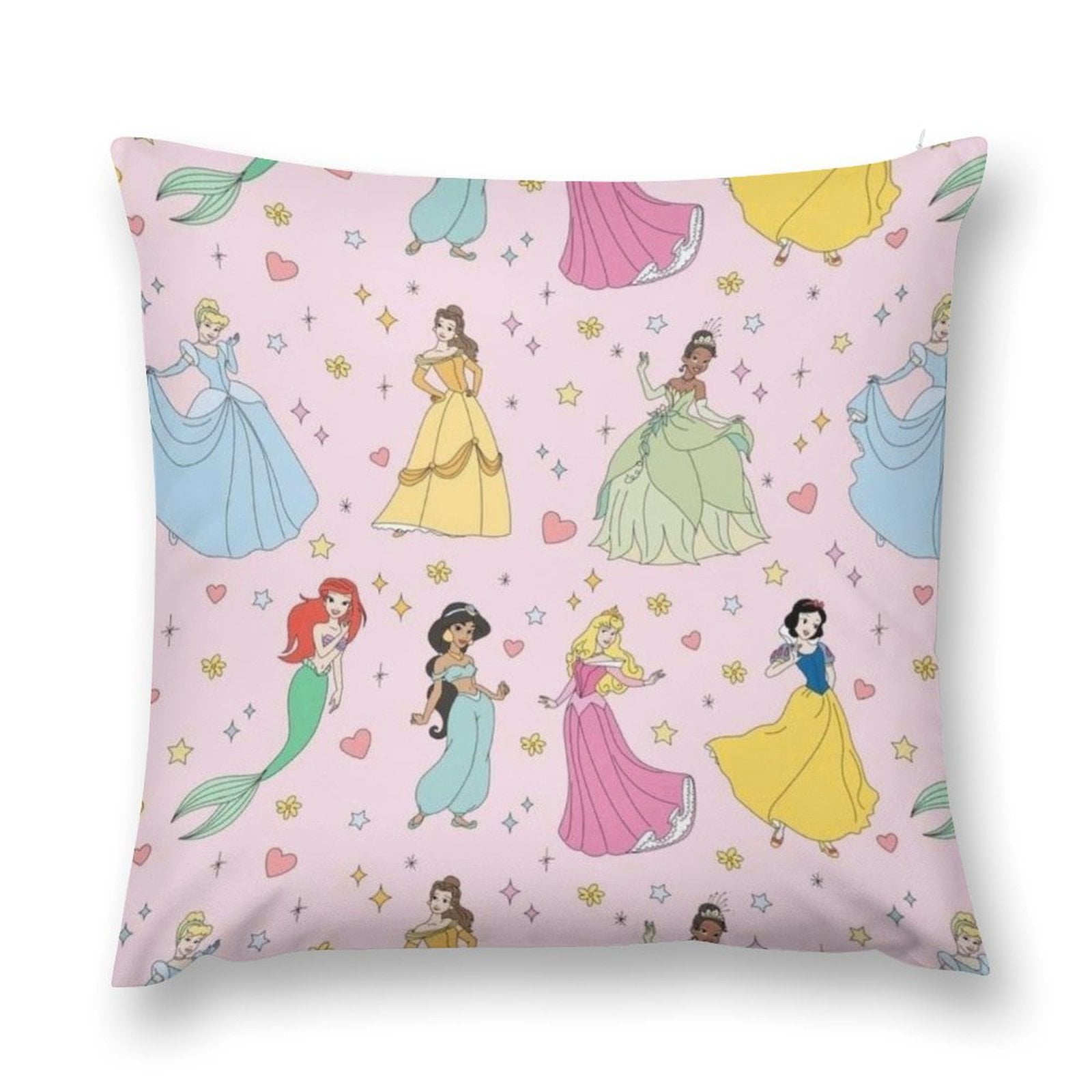 Disney Princess Pillowcase Cartoon Anime for Living Room Bedroom Office ...
