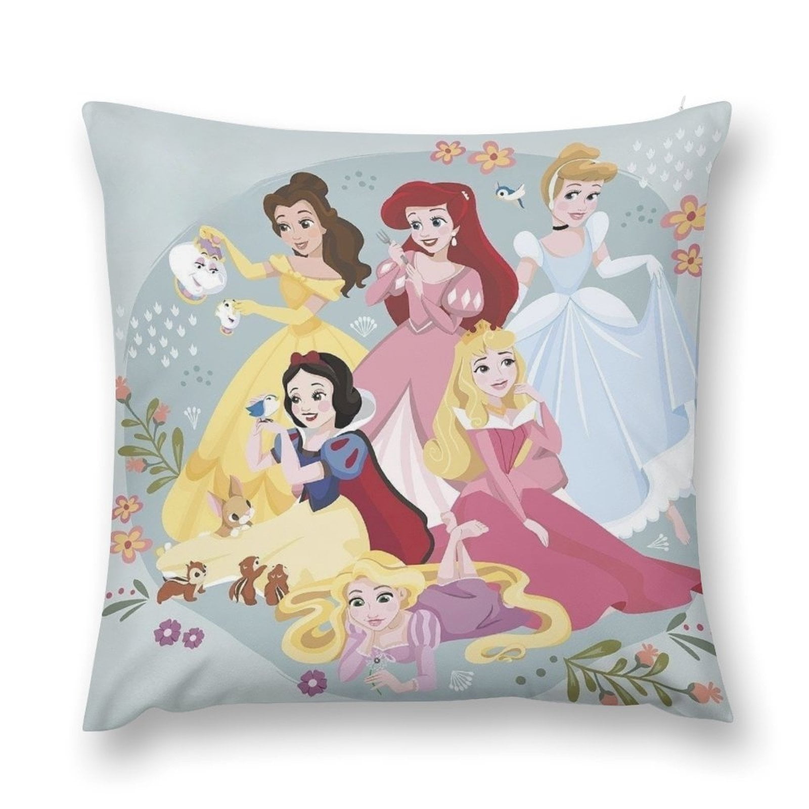 Disney Princess Pillowcase Cartoon Anime for Living Room Bedroom Office ...