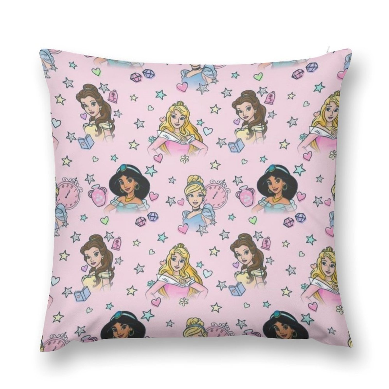 Disney Princess Pillowcase Cartoon Anime for Living Room Bedroom Office ...