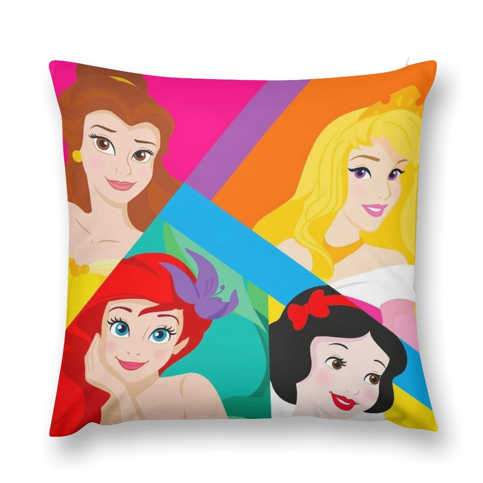 Disney Princess Pillowcase Cartoon Anime for Living Room Bedroom Office ...