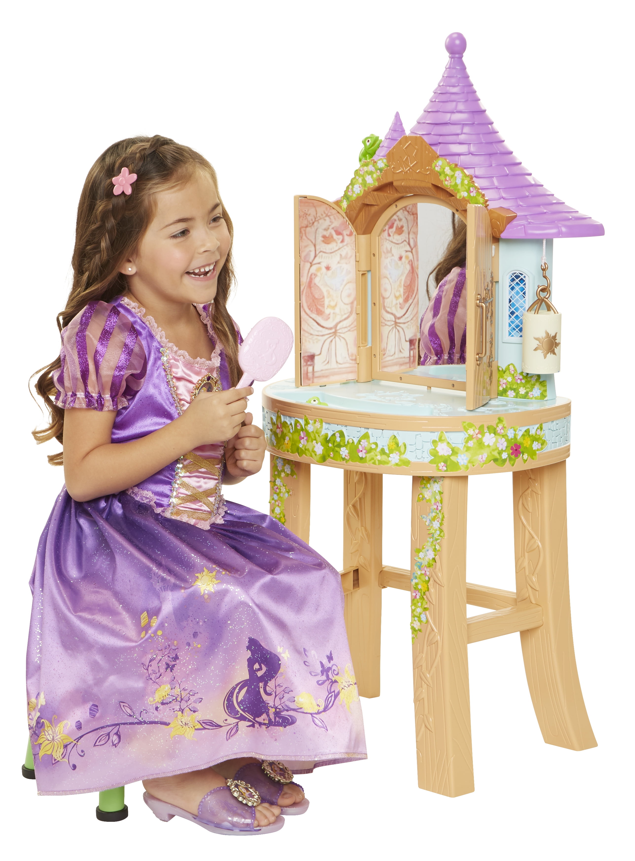 Open Box Disney Princess Playdate Rapunzel Vanity - Walmart.com