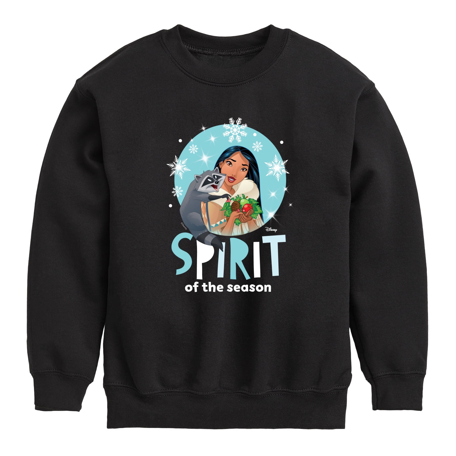 Disney Princess - Pocahontas Spirit - Youth Crew Fleece Sweatshirt ...