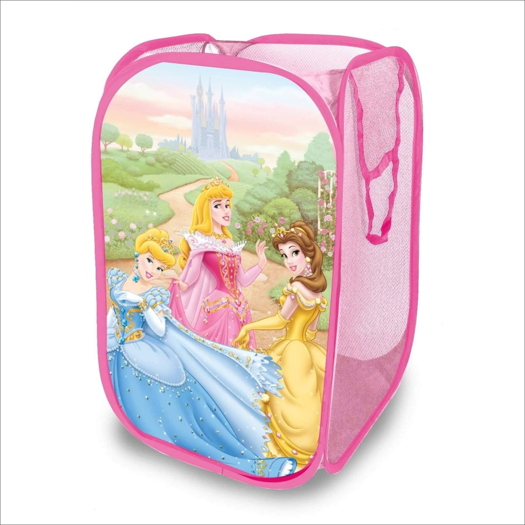 Disney Princess Pop-Up Laundry Hamper, Pink - Walmart.com
