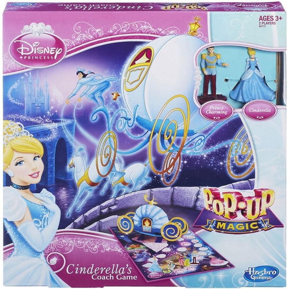 Disney Princess Pop-Up Magic Cinderella's Coach Game - Walmart.com