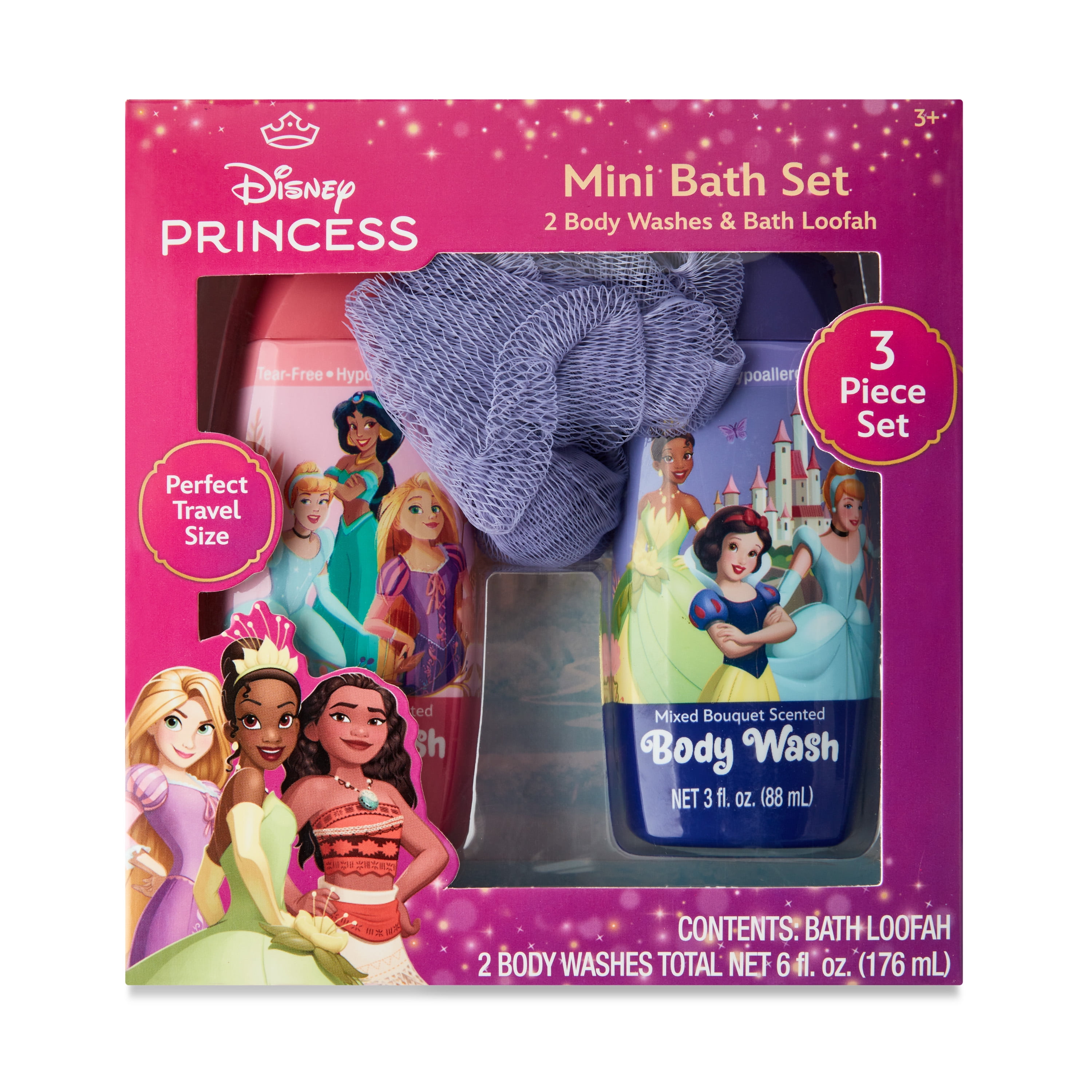 Disney Princesses Mini Bath Set, Mixed Bouquet and Cherry Blossom ...