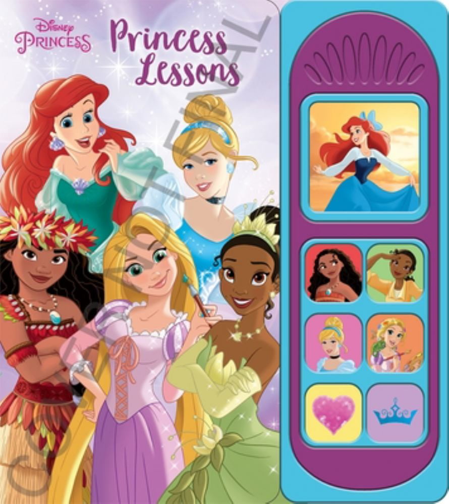 Disney Princess: Princess Lessons Sound Book (Board Book) - Walmart.com