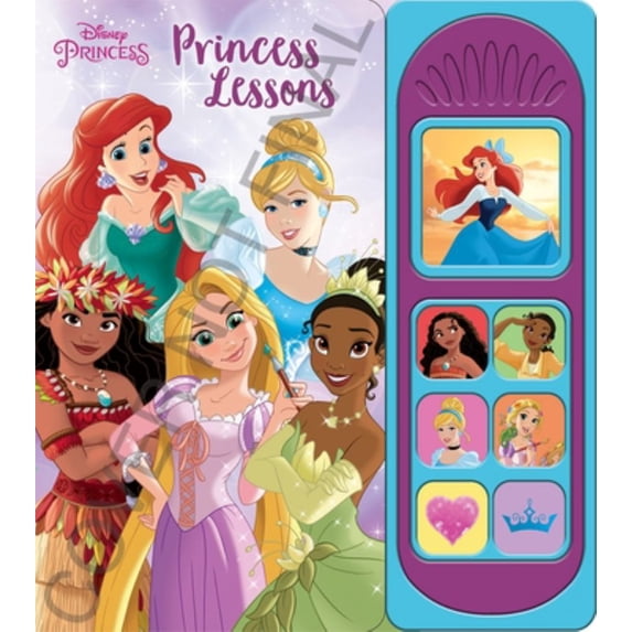 Disney Princess: Princess Lessons Sound Book (Board Book) - Walmart.com