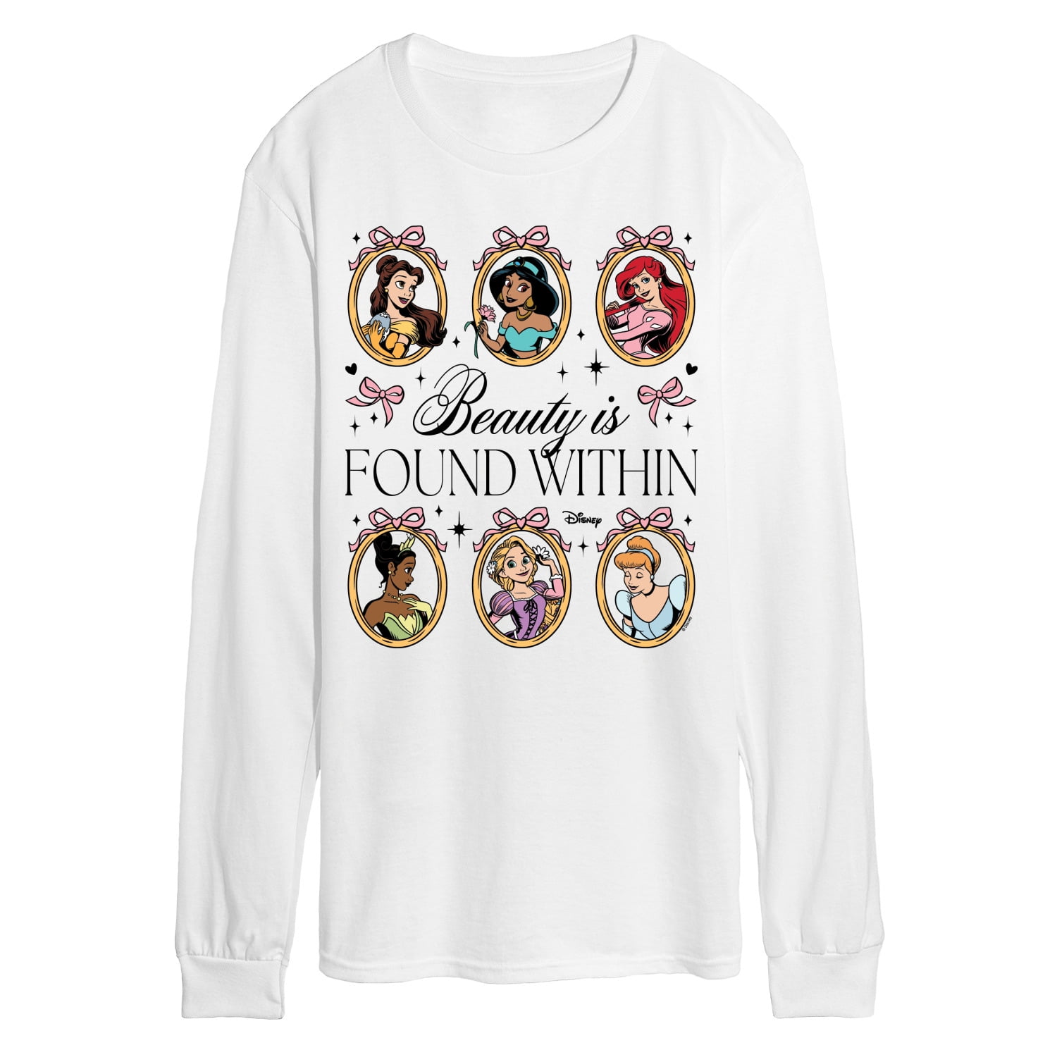 Disney Princess - Princesses Coquette - Men's Long Sleeve Graphic T ...