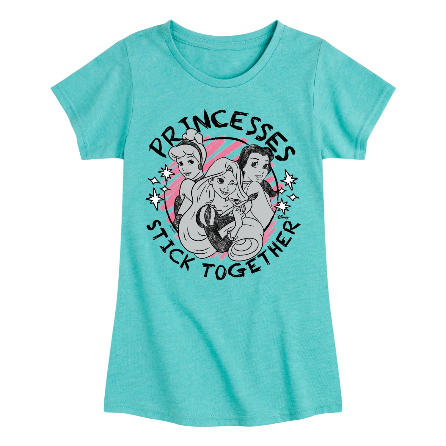 Disney Princess - Princesses Stick Together - Toddler & Youth Girls ...