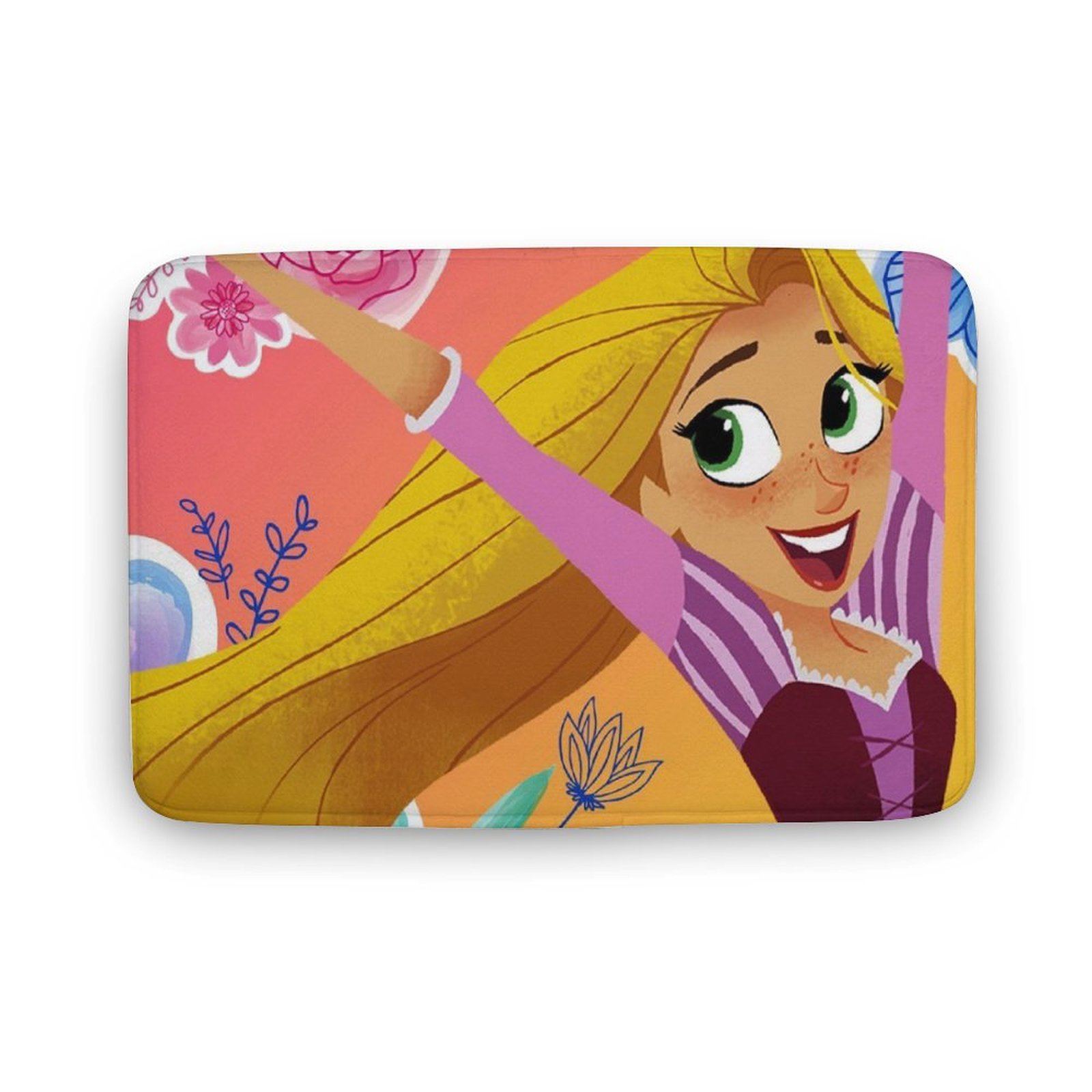 Disney Princess Rapunzel Cartoon home bedroom floor mat bathroom carpet ...