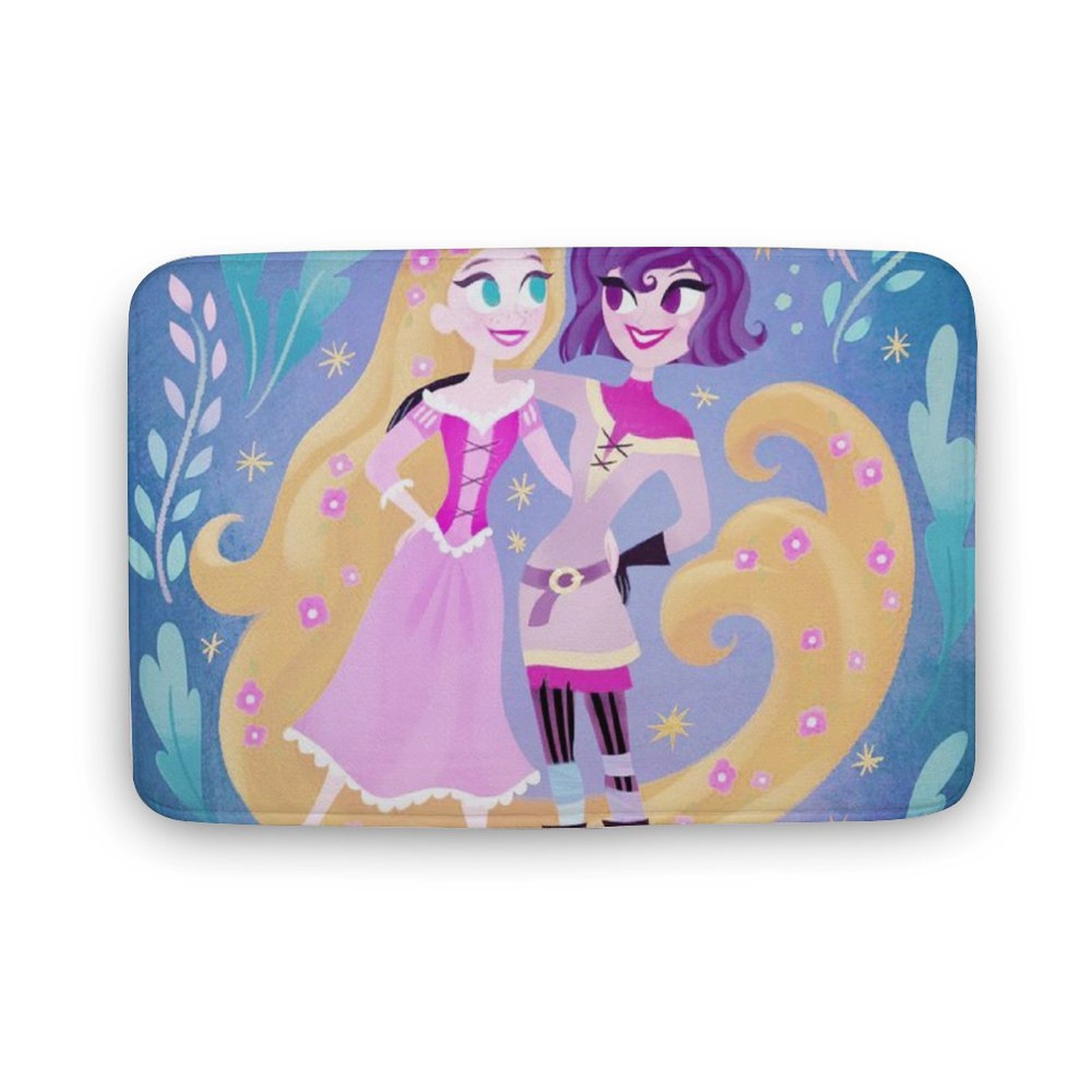 Disney Princess Rapunzel Cartoon home bedroom floor mat bathroom carpet ...