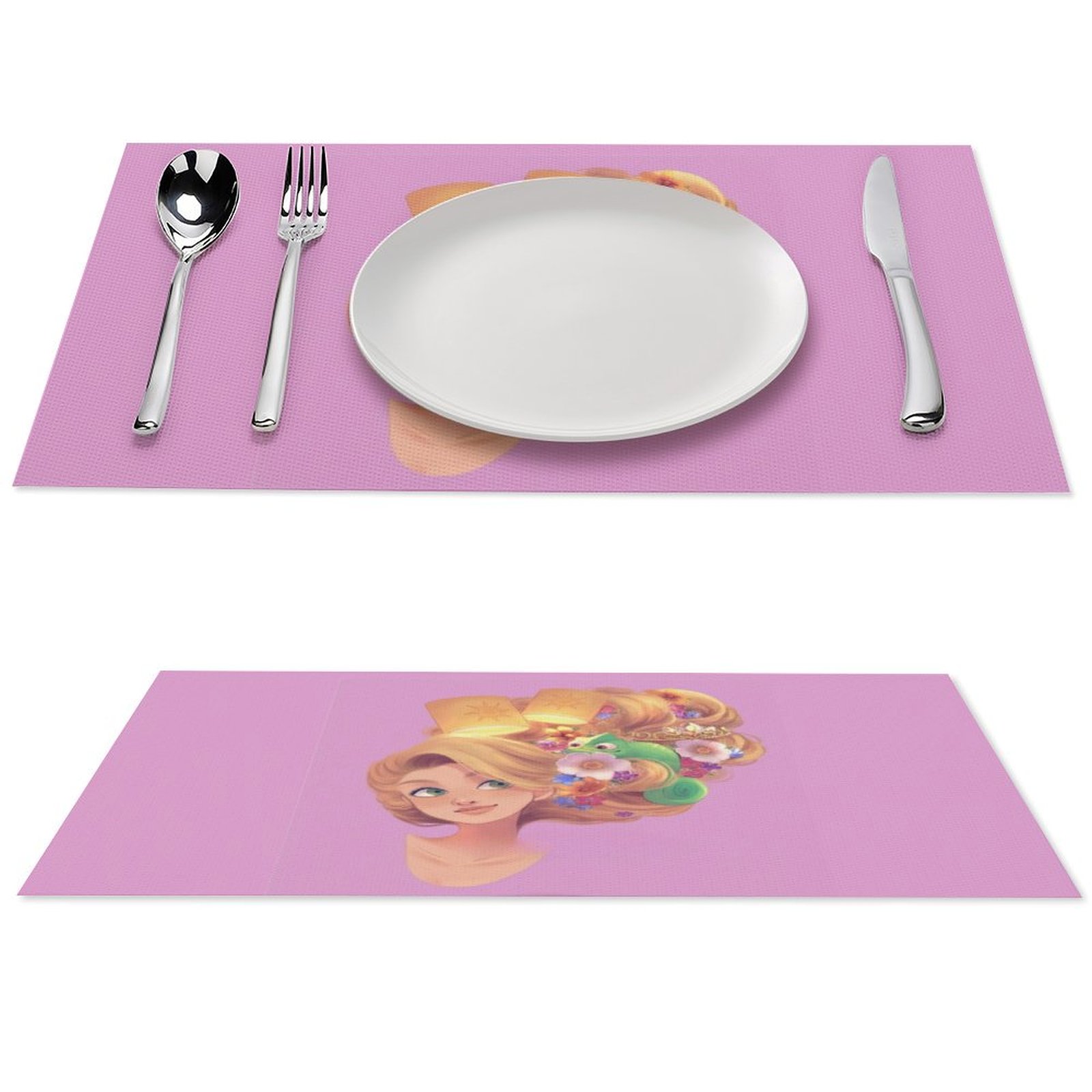 Disney Princess Rapunzel Cartoon placemats are suitable for indoor ...