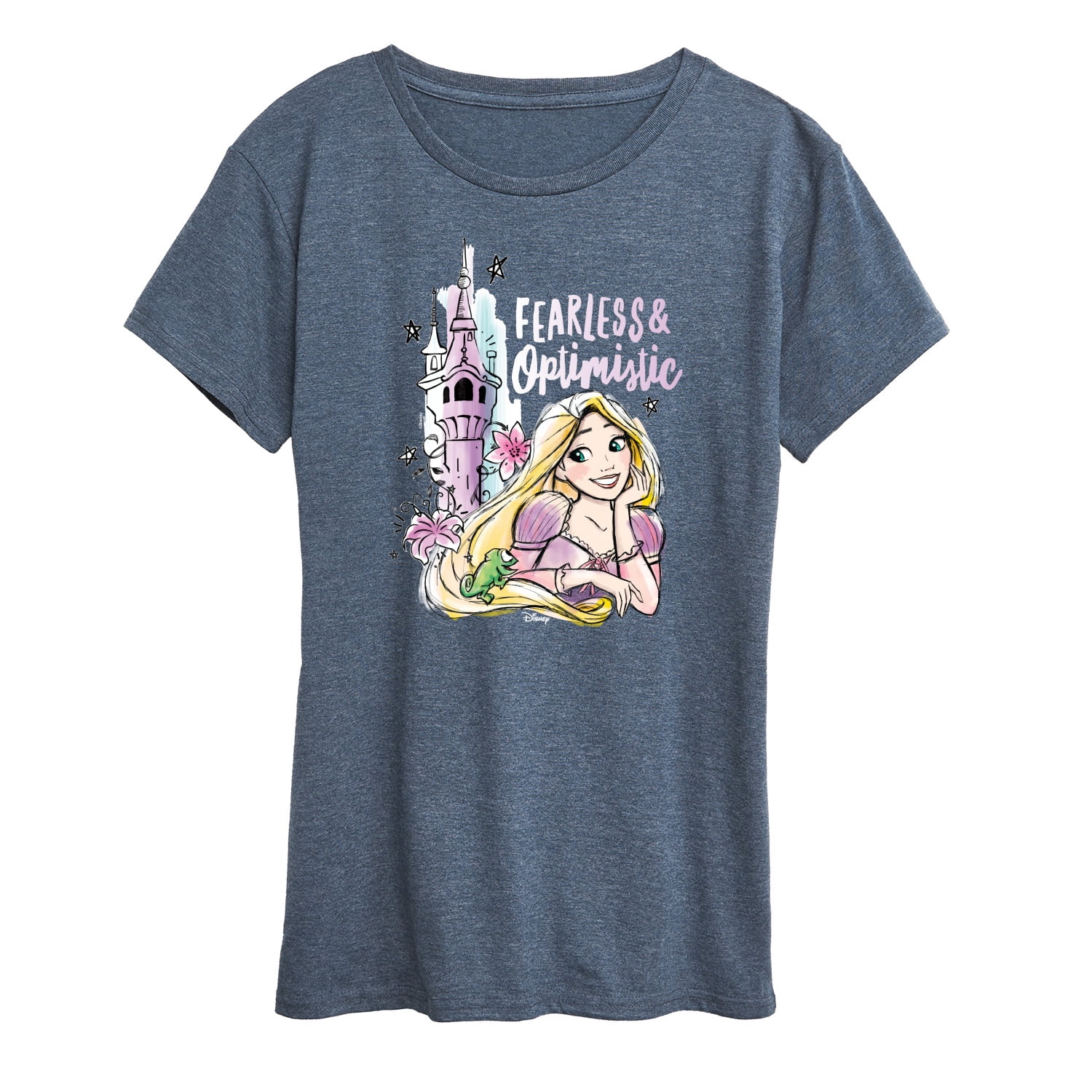 Disney Princess - Rapunzel Fearless & Optimistic - Women's Short Sleeve ...