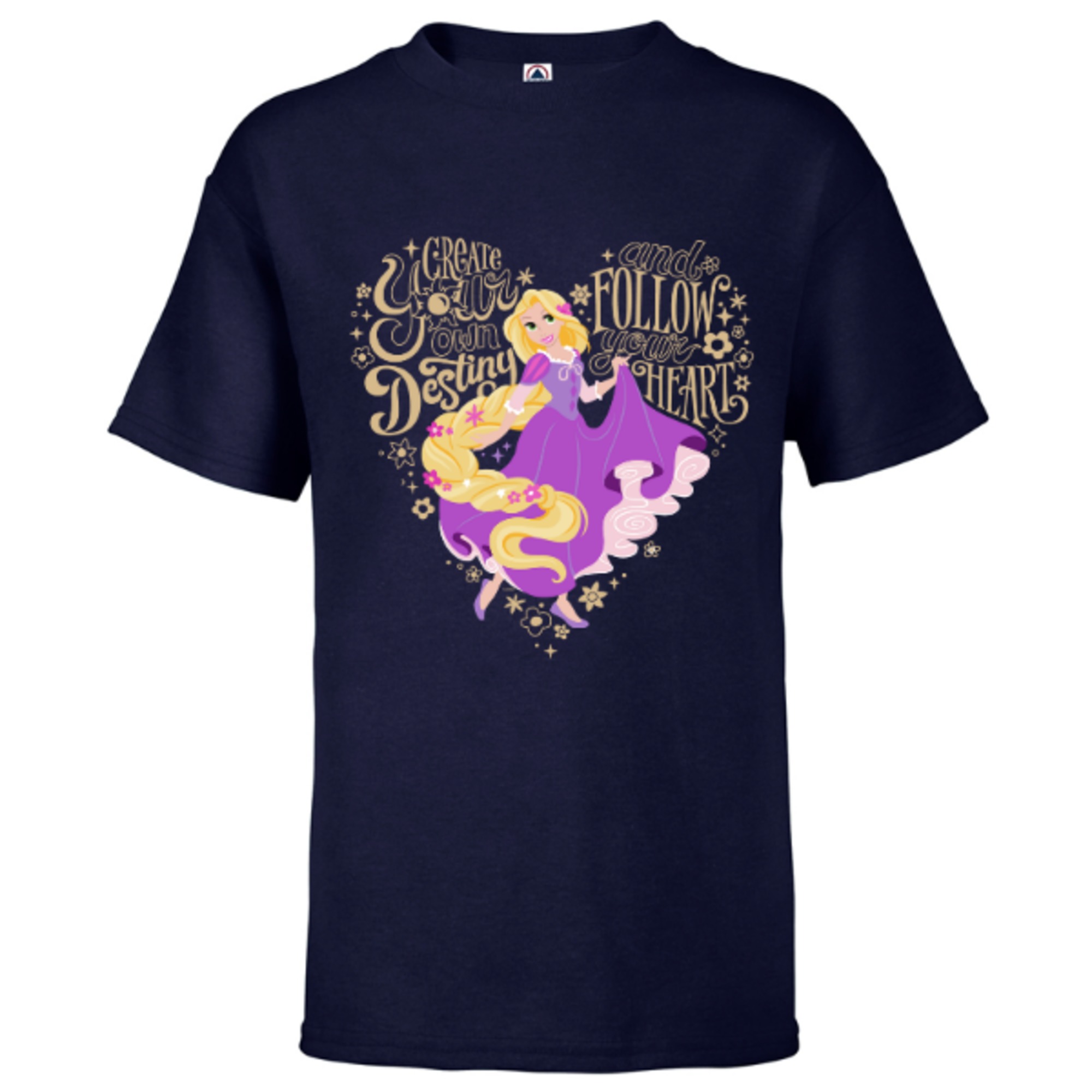 Disney Princess Rapunzel Follow Your Heart - Short Sleeve T-Shirt for ...