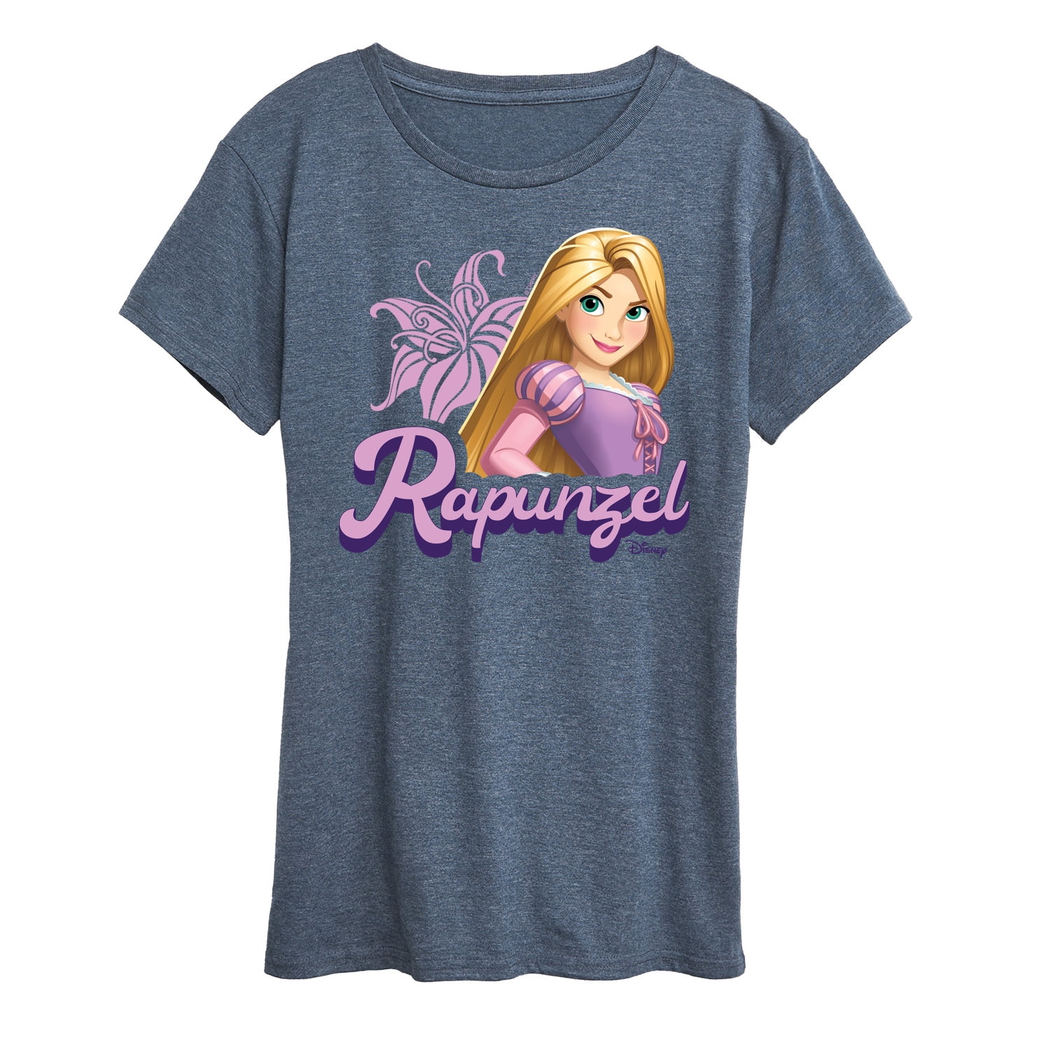 Disney Princess - Rapunzel Headshot - Women's Short Sleeve Graphic T ...