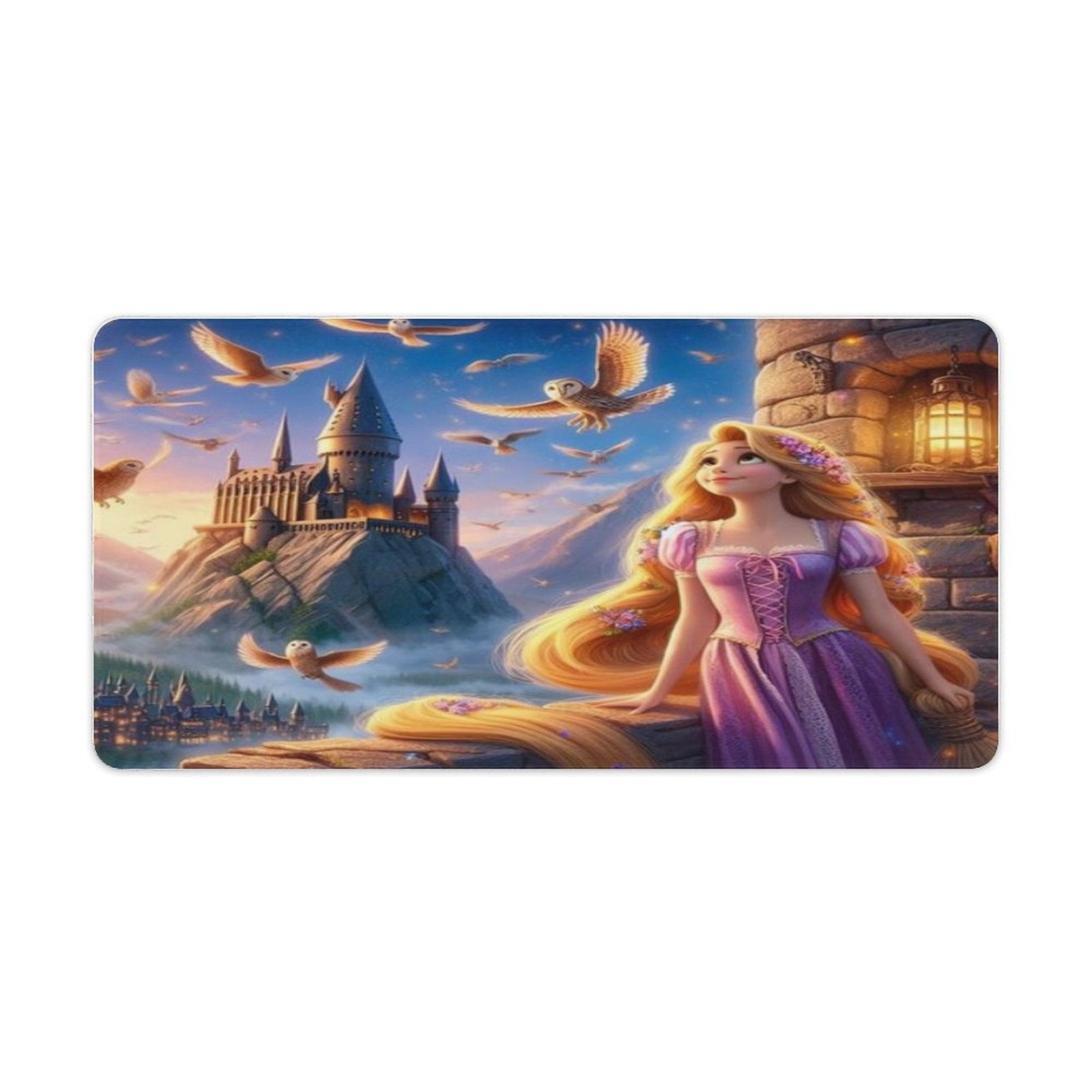 Disney Princess Rapunzel Large Gaming Mouse Pad for Lightweight ...