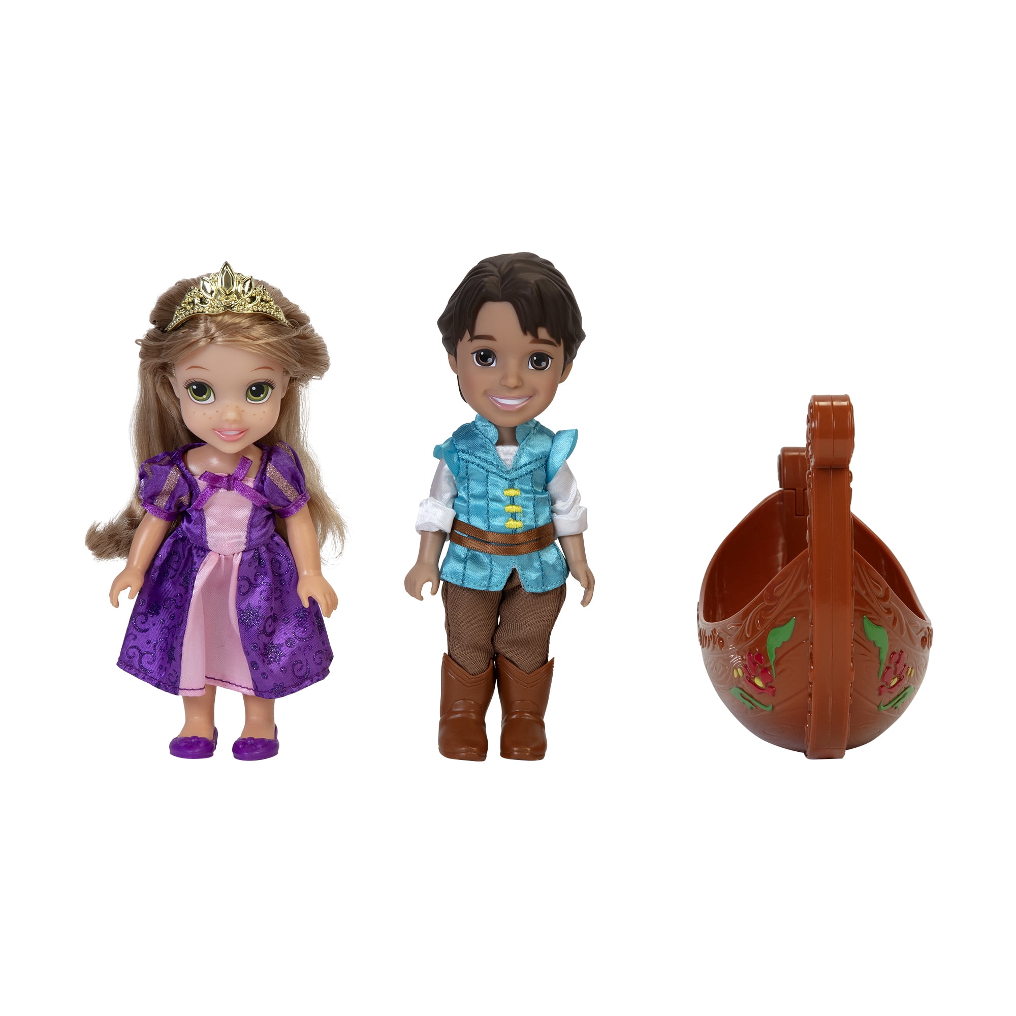 Disney Princess Tangled Royal Dress Rapunzel Petite Set Fashion Doll ...