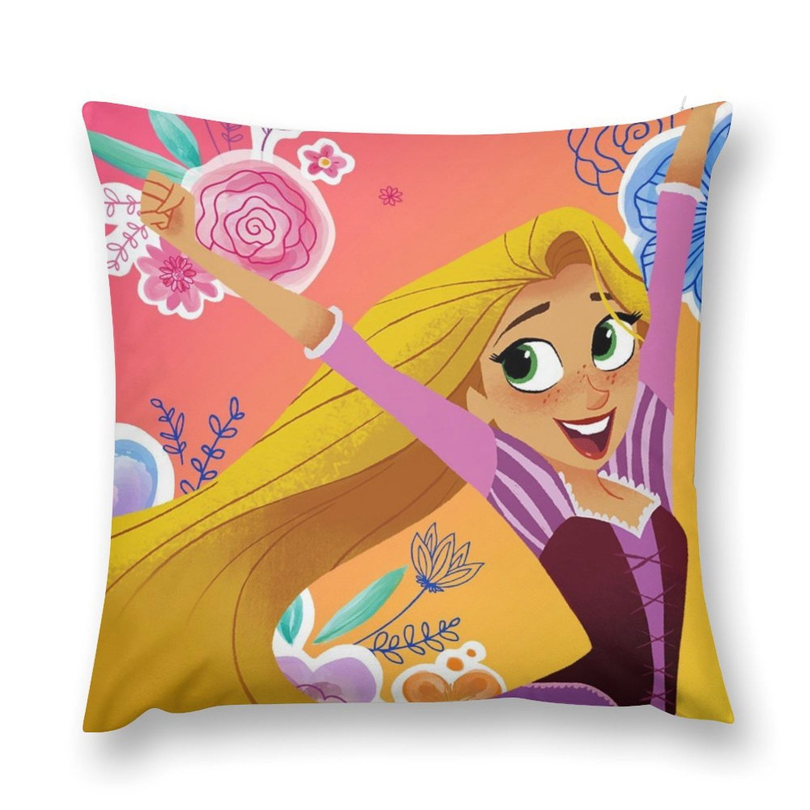 Disney Princess Rapunzel Pillowcase Cartoon Anime for Living Room ...