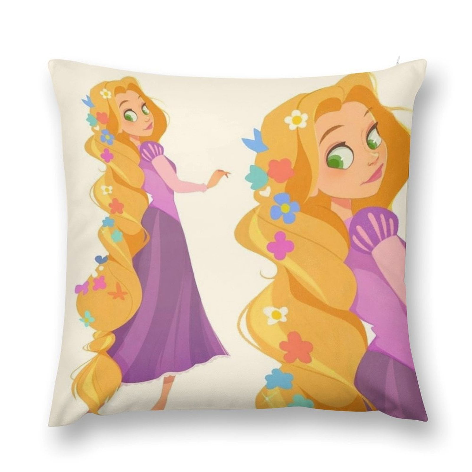 Disney Princess Rapunzel Pillowcase Cartoon Anime for Living Room ...