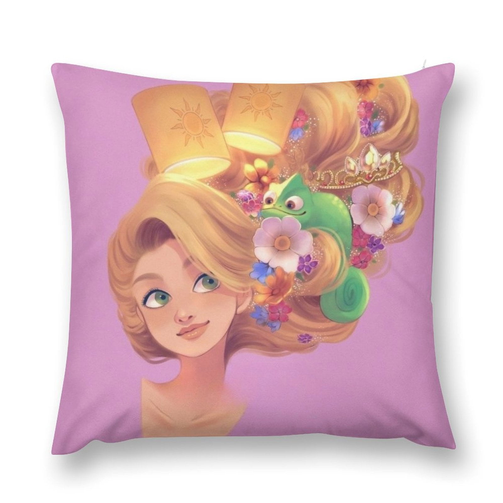 Disney Princess Rapunzel Pillowcase Cartoon Anime for Living Room ...