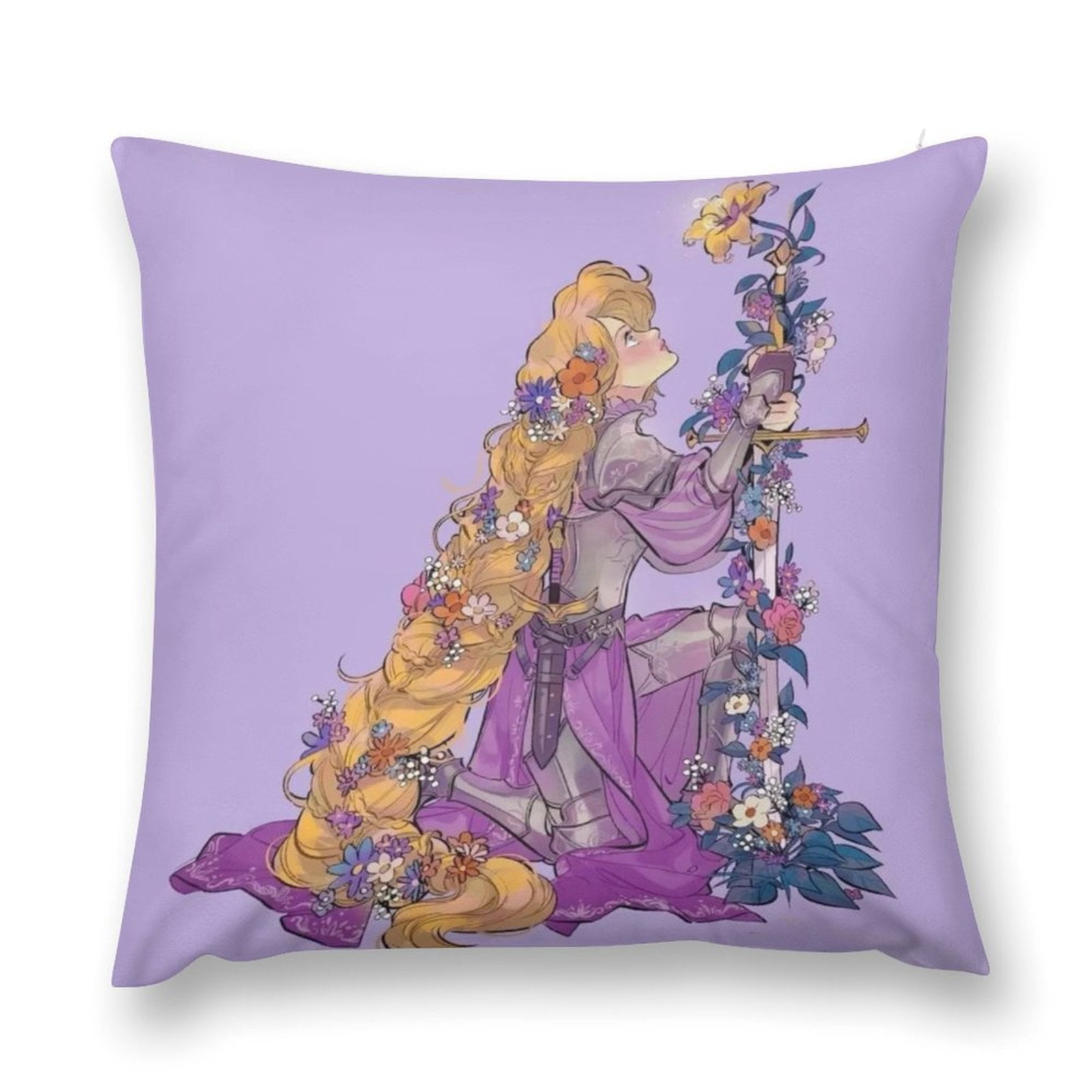 Disney Princess Rapunzel Pillowcase Cartoon Anime for Living Room ...