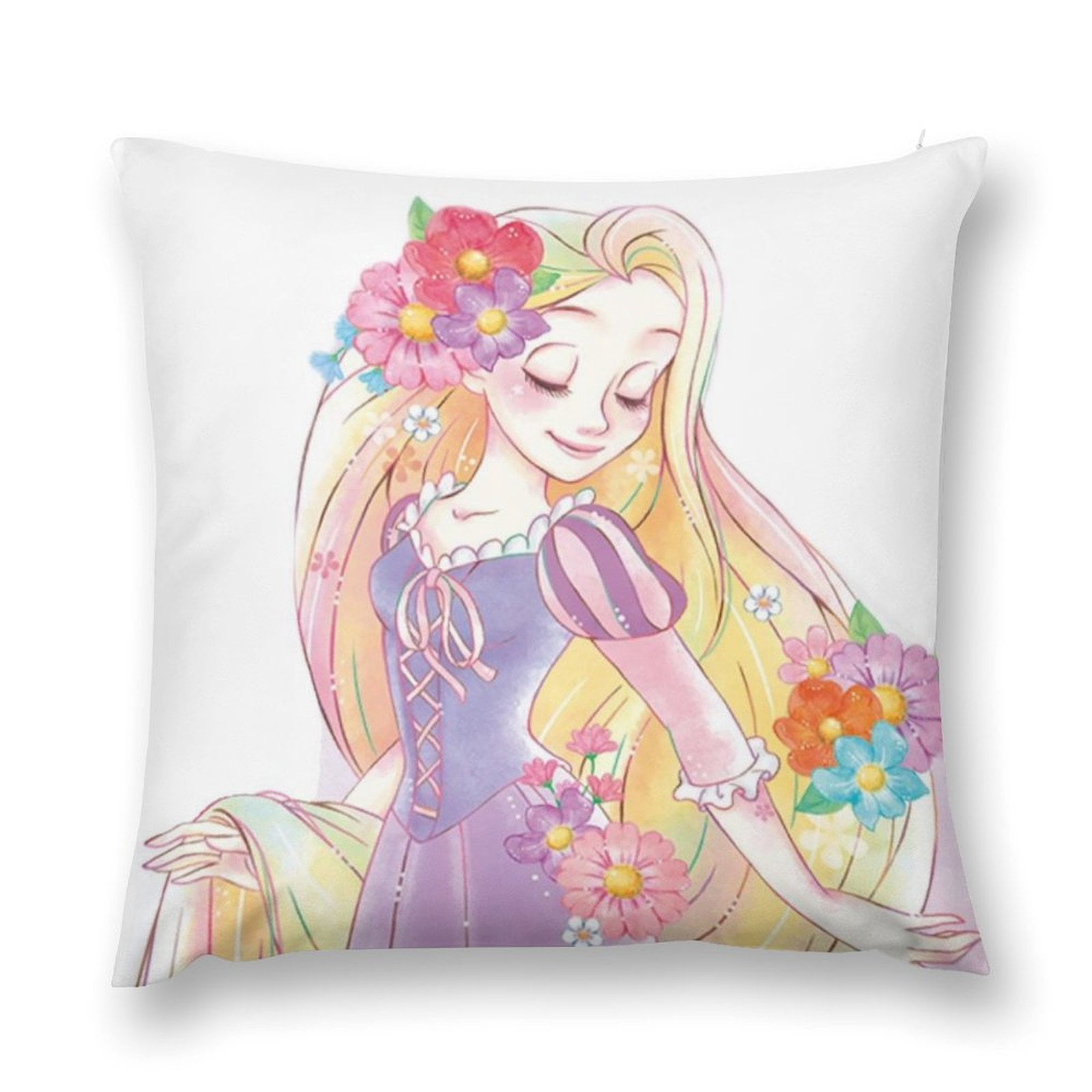 Disney Princess Rapunzel Pillowcase Cartoon Anime for Living Room ...