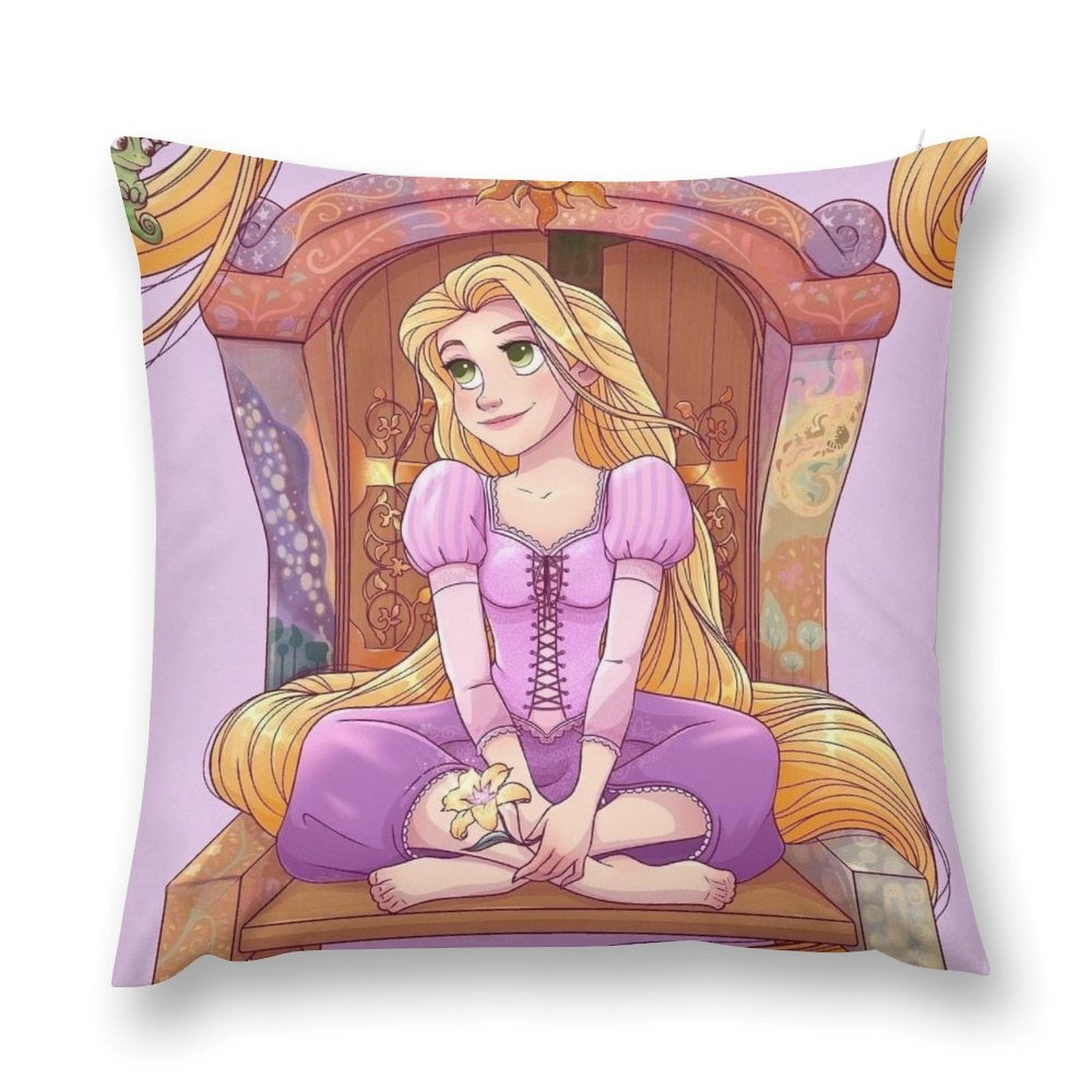 Disney Princess Rapunzel Pillowcase Cartoon Anime for Living Room ...