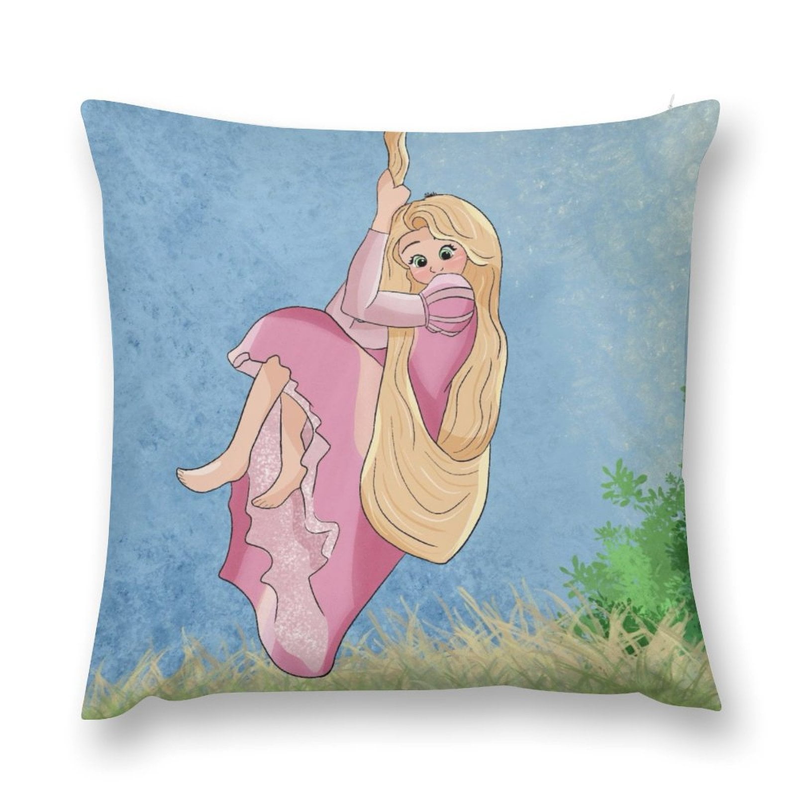 Disney Princess Rapunzel Pillowcase Cartoon Anime for Living Room ...