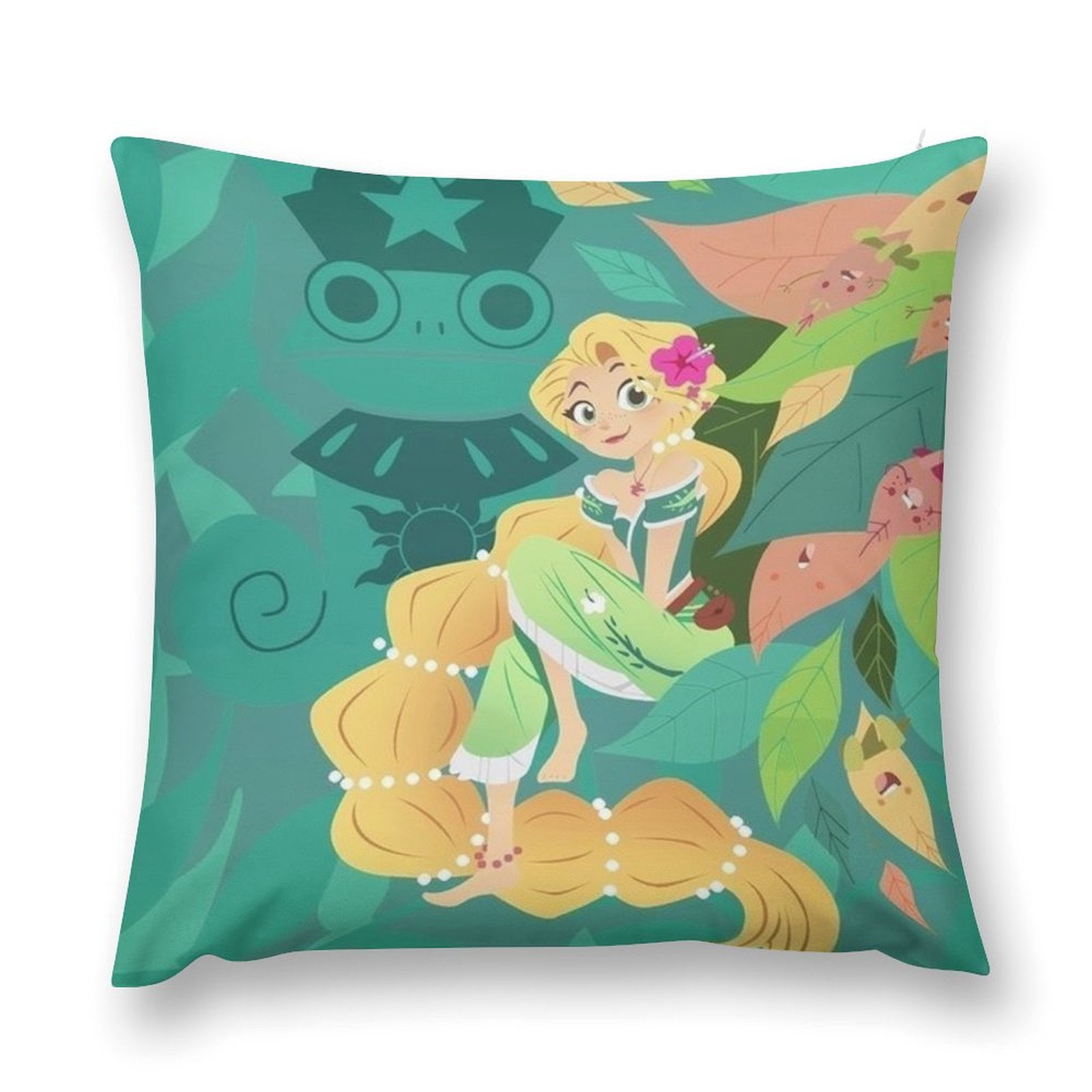 Disney Princess Rapunzel Pillowcase Cartoon Anime for Living Room ...