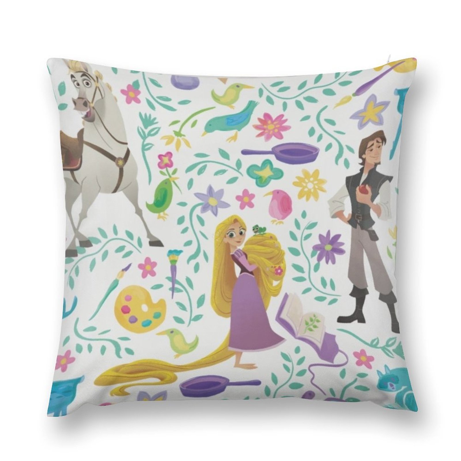 Disney Princess Rapunzel Pillowcase Cartoon Anime for Living Room ...