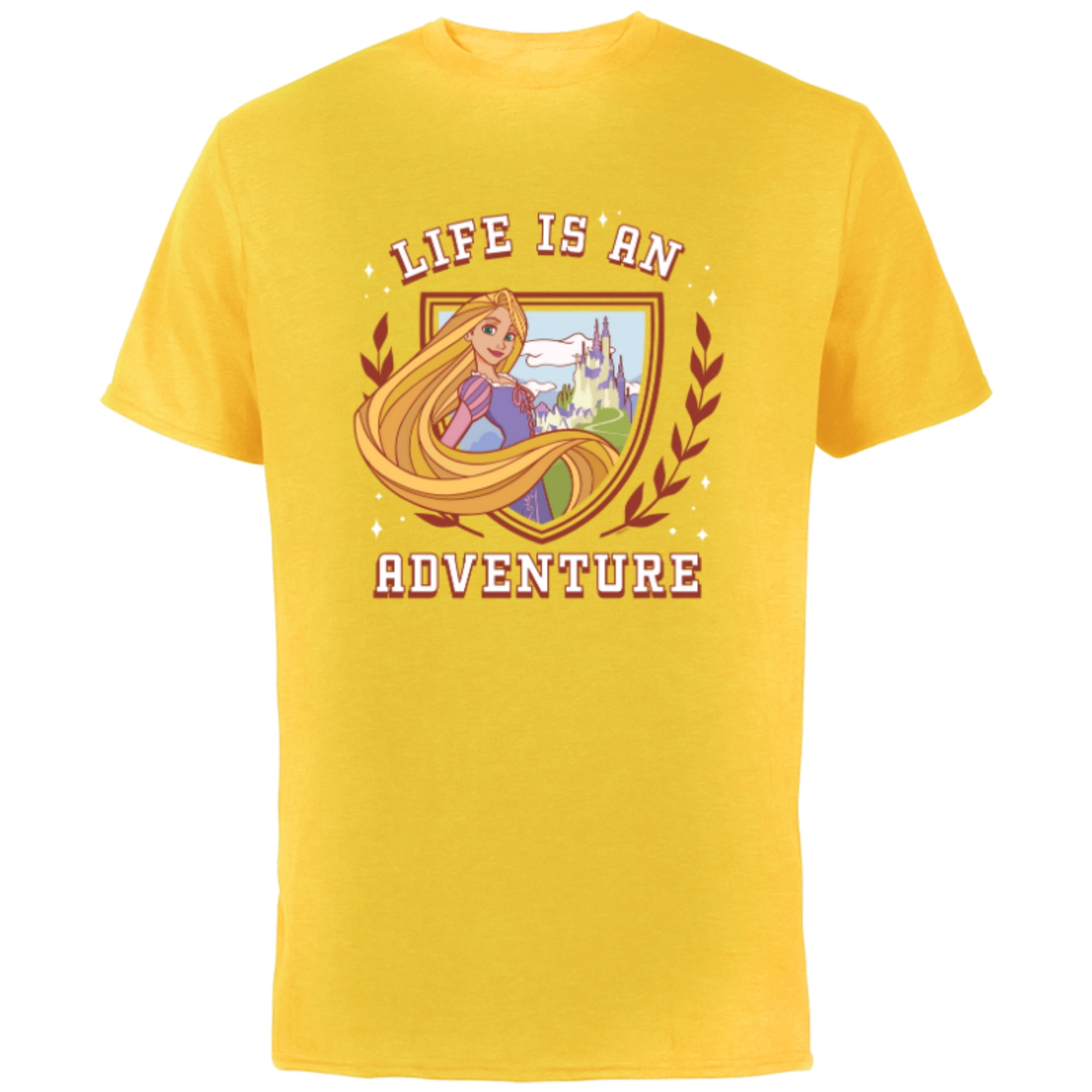 Disney Princess Rapunzel Tangled Life is an Adventure Crest - Short ...