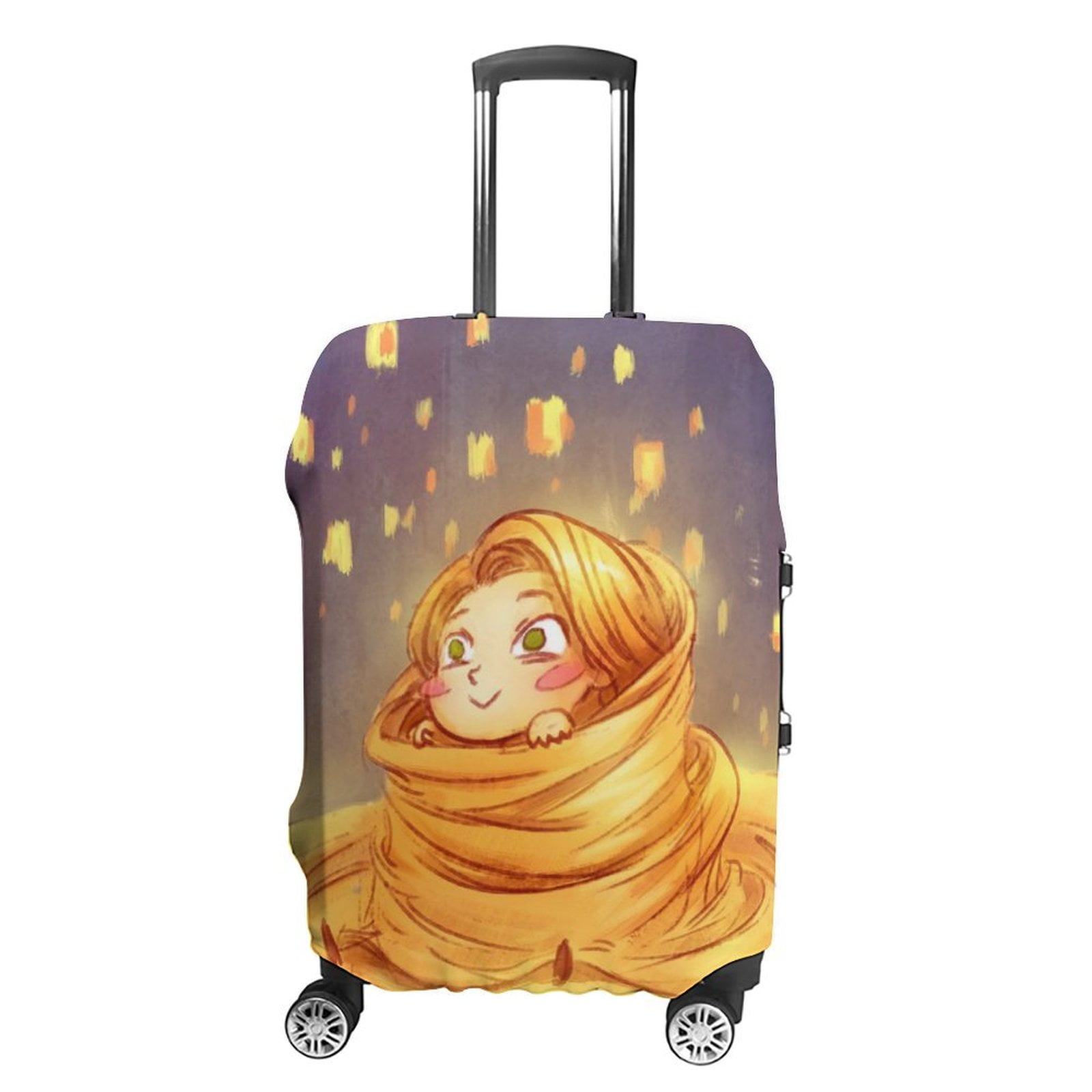 Disney Princess Rapunzel Travel Luggage Cover Luggage Cover fits M ...